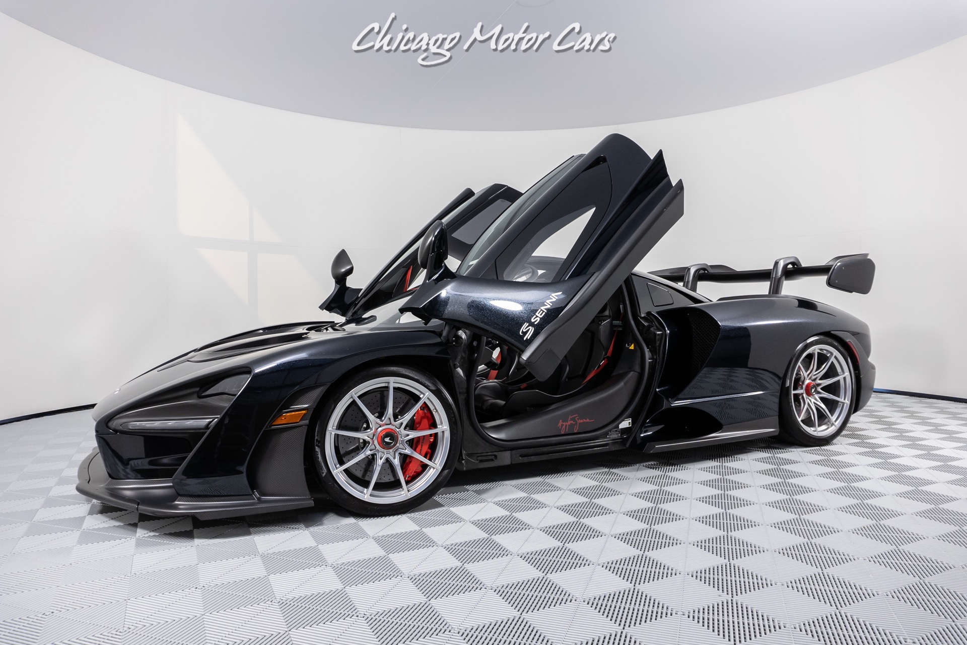 Used 2019 McLaren Senna Coupe ONLY 553 Miles MSO Diamond Black! TONS of ...