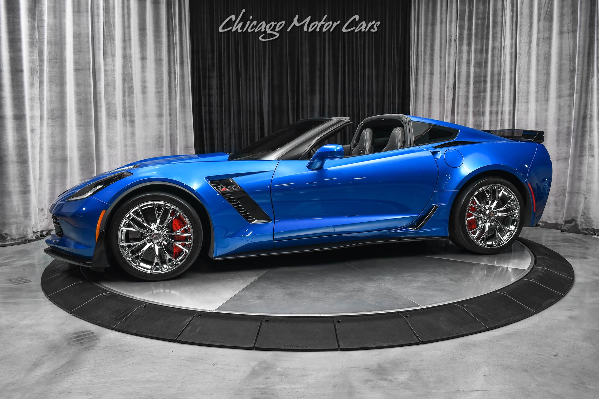 Laguna Blue Corvette C6