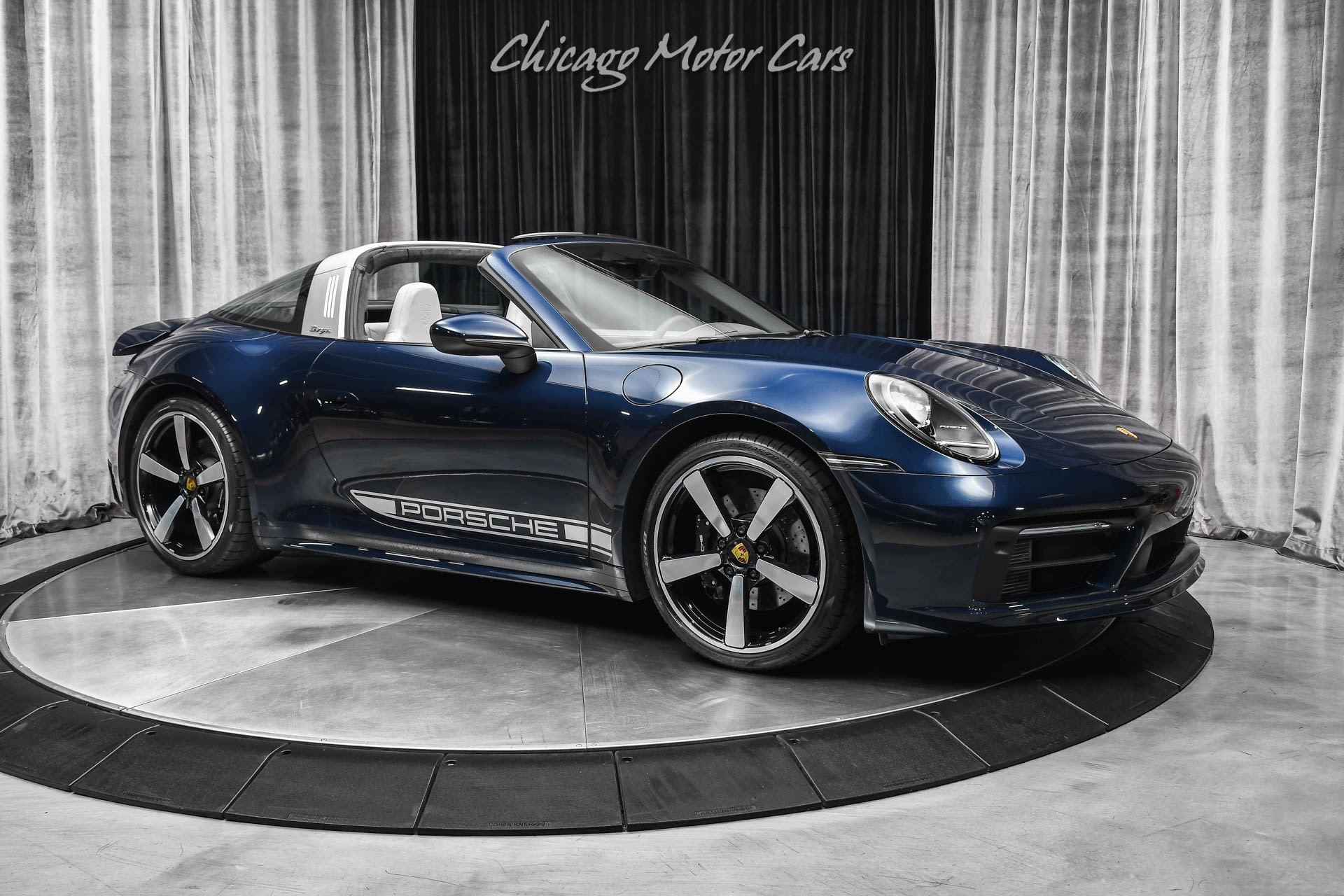 Used 2021 Porsche 911 Targa 4S Convertible PTS Night Blue Metallic ...