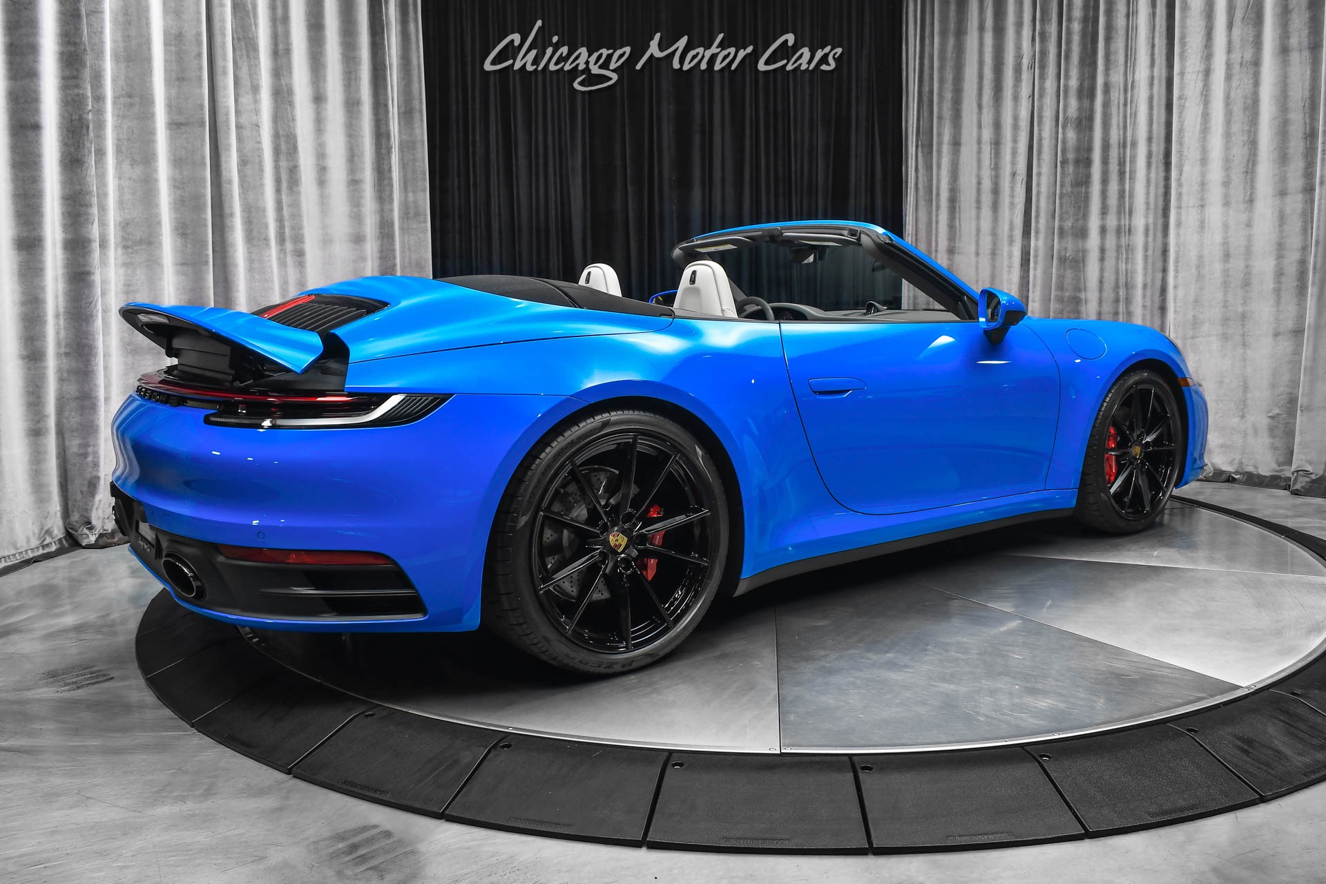 Used 2022 Porsche 911 Carrera S Convertible SHARK BLUE! Sport & Premium ...