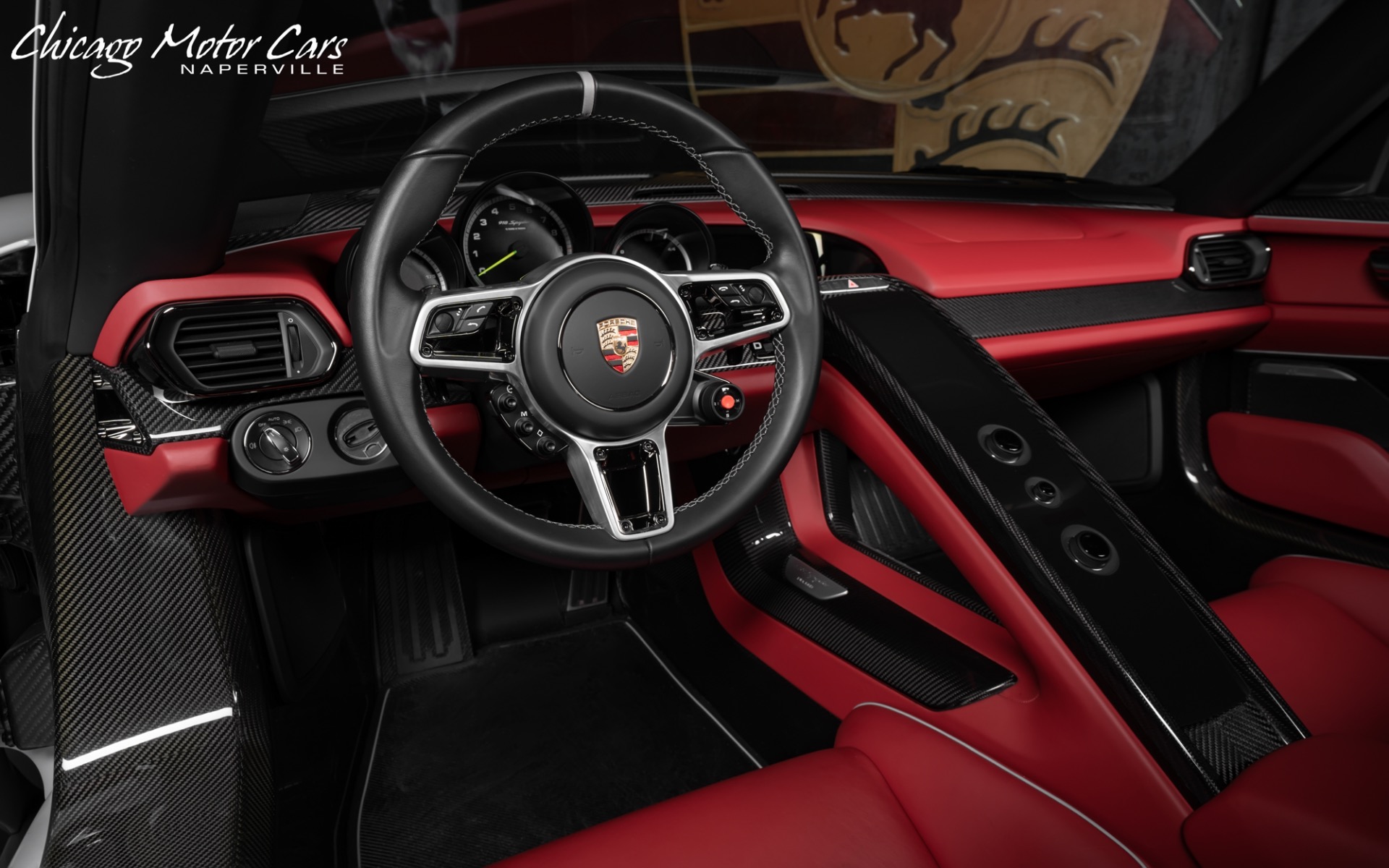 Porsche 918 Spyder Interior