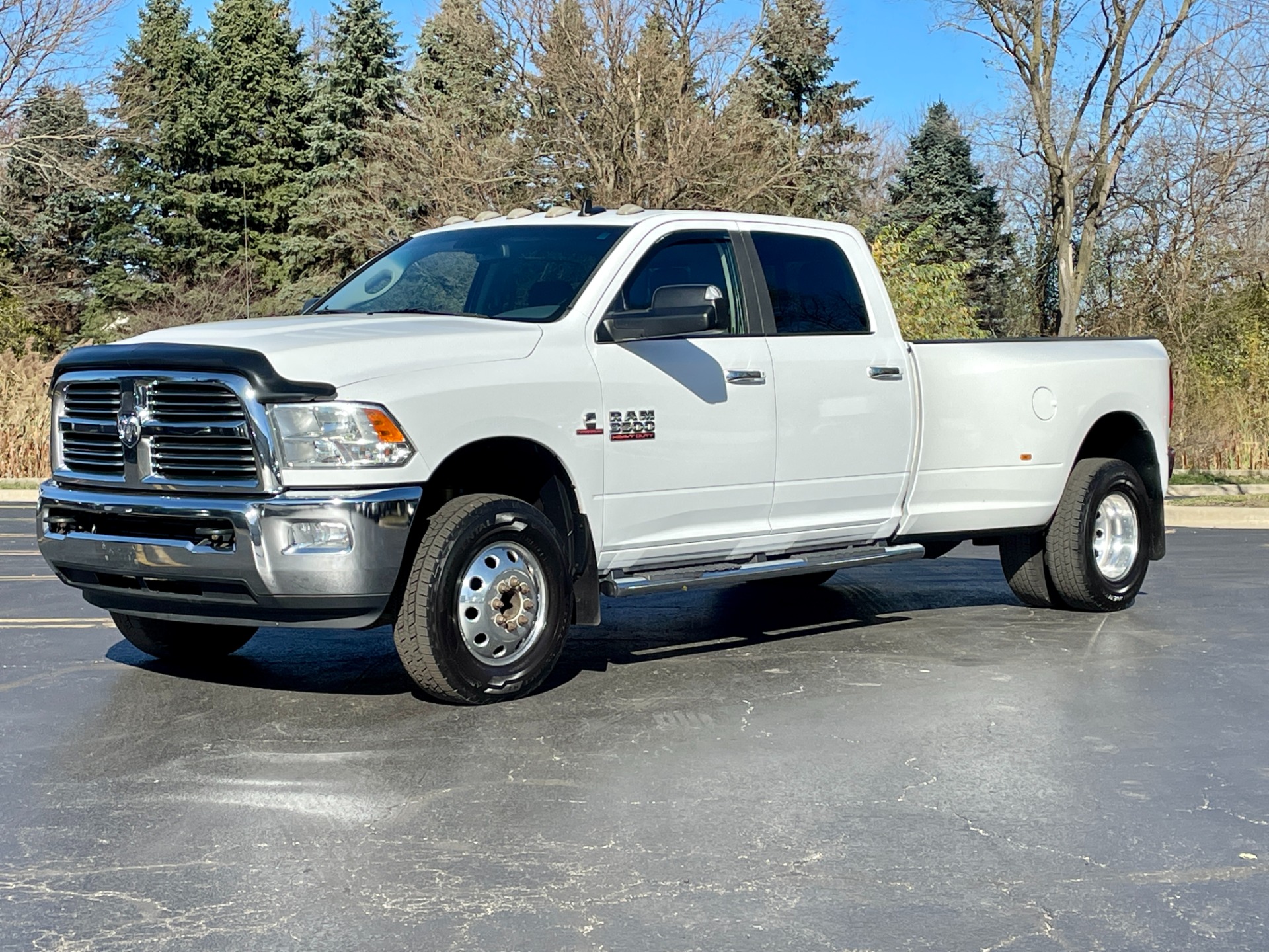 Used 2015 Ram Pickup 3500 Big Horn 4x4 Dually Crew Cab - 6.7 Cummins Diesel - Long Bed For Sale ...