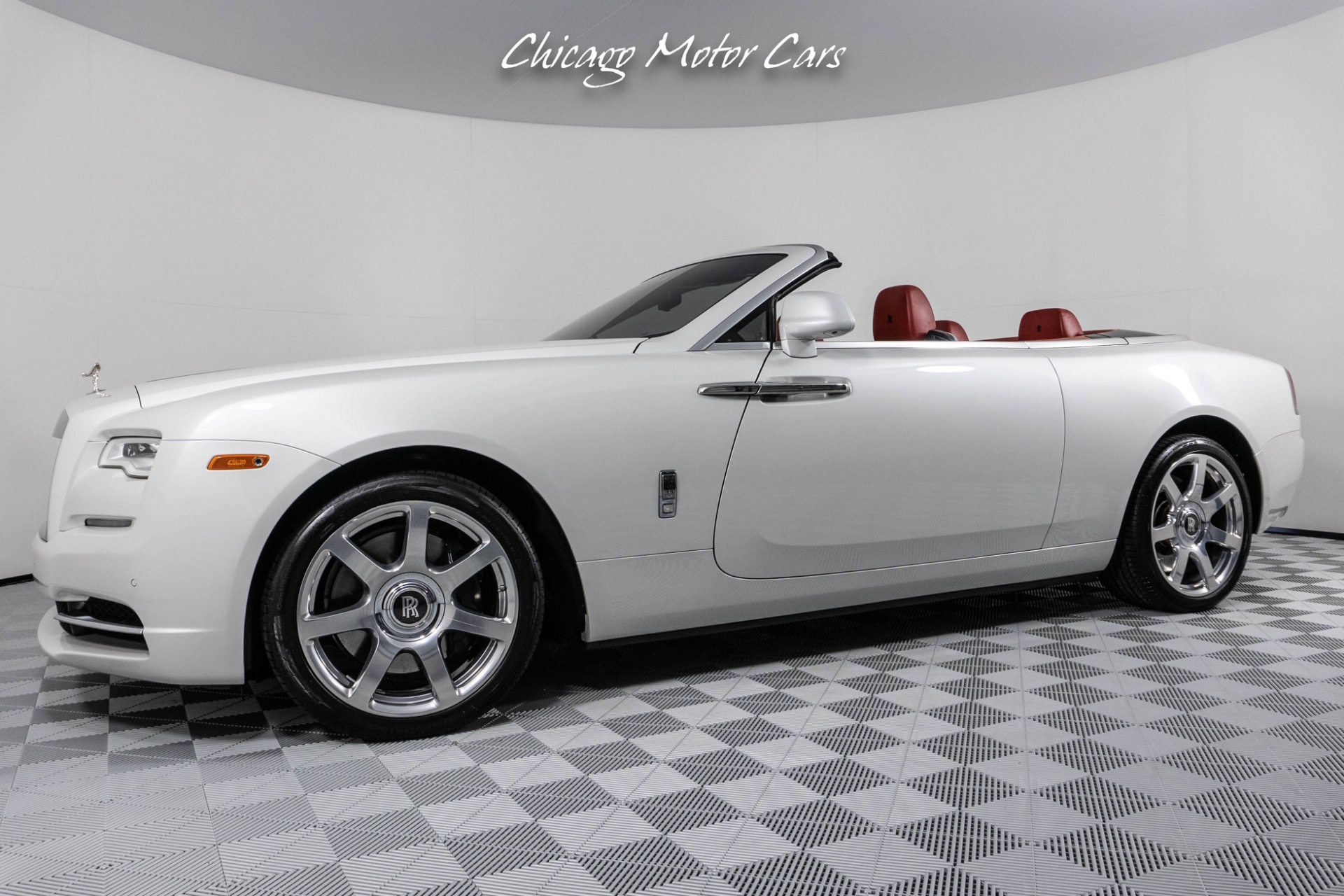 Used 2016 Rolls-Royce Dawn Rare Canadel Wood Package! White over Red ...