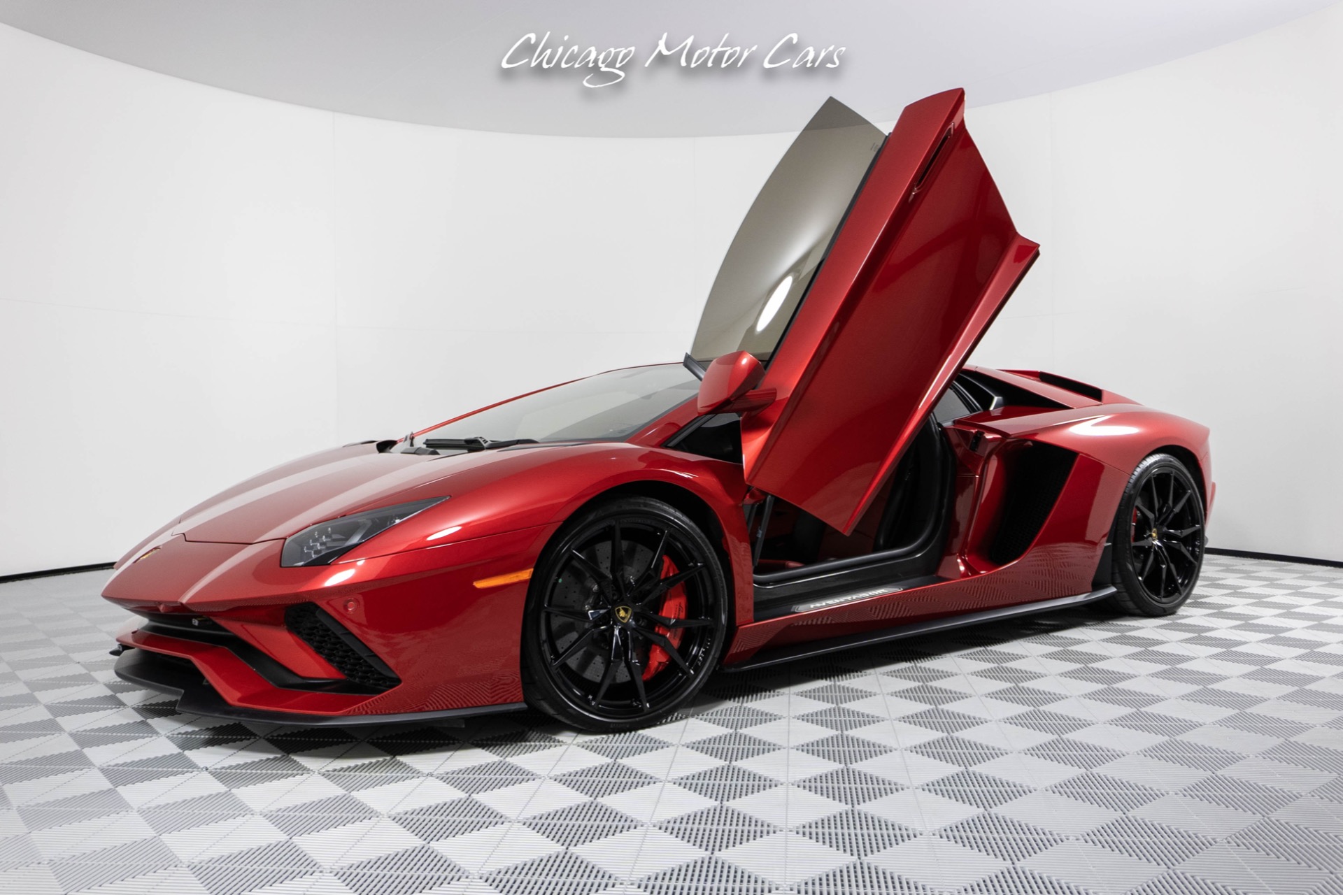 Used 2018 Lamborghini Aventador S FULL PPF ROSSO BIA FINISH SENSONUM ...