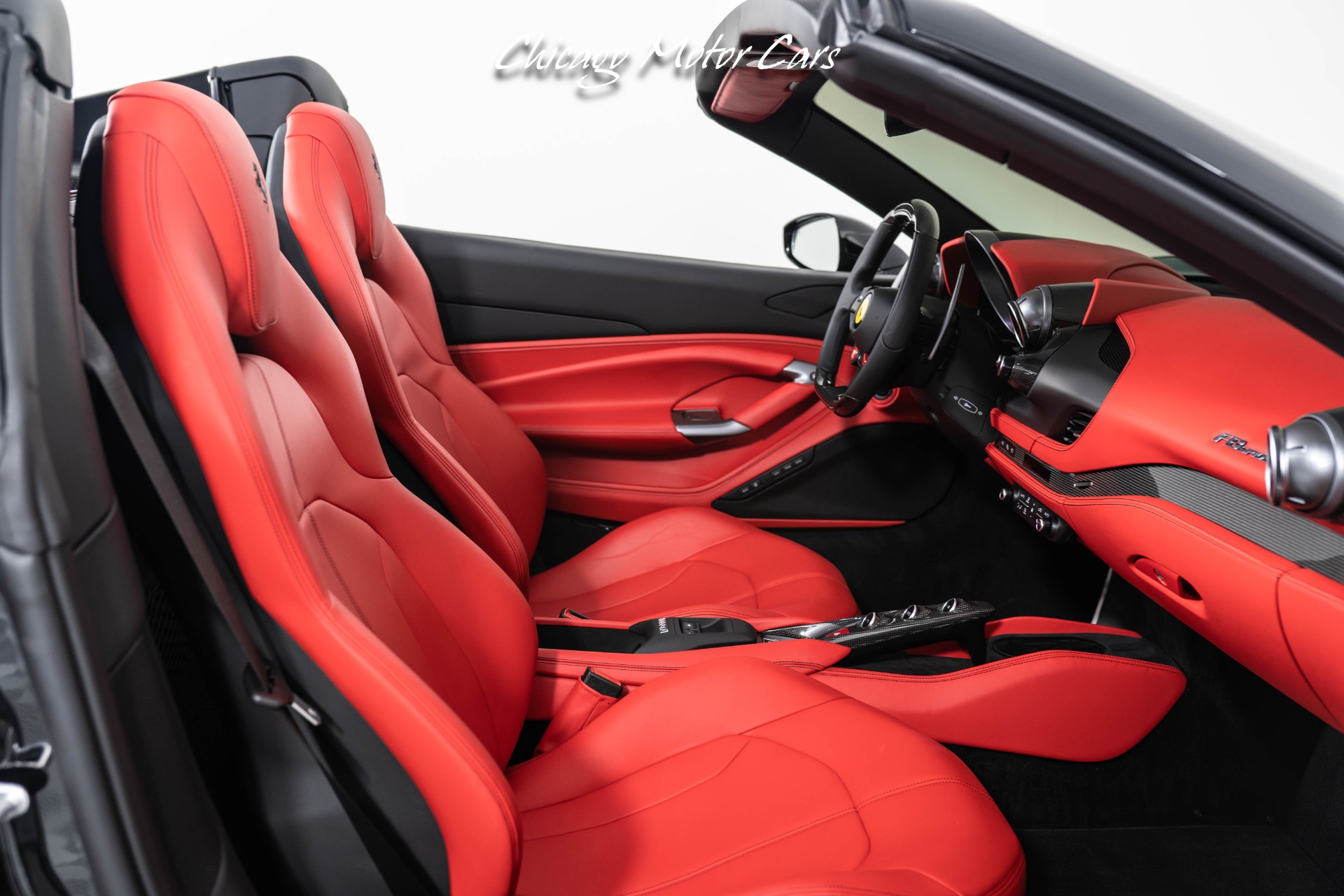 Red Ferrari Convertible 2022