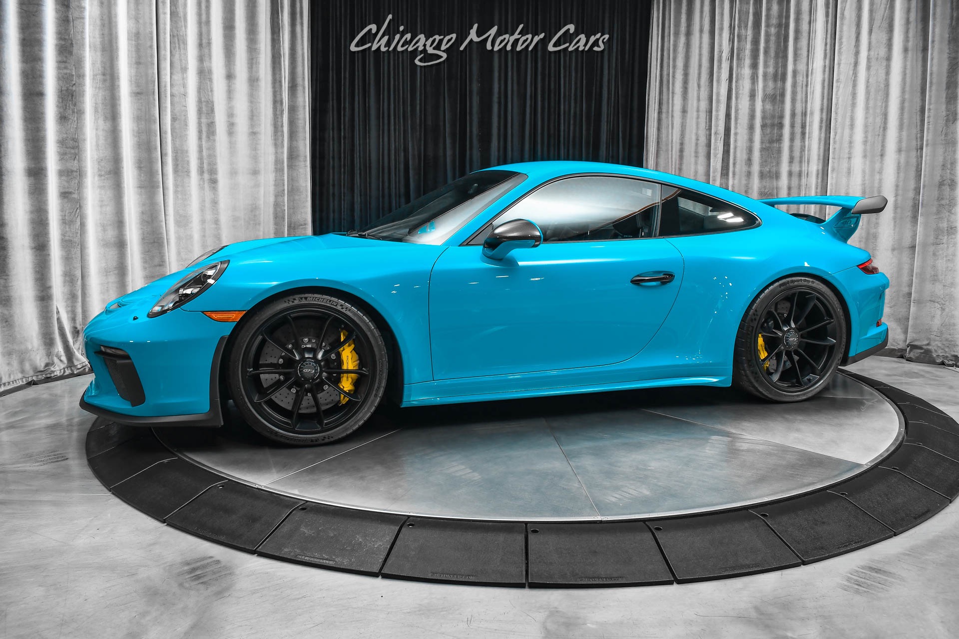 Used 2018 Porsche 911 GT3! Miami Blue! PCCB-Front Axle Lift! ONLY 9K ...