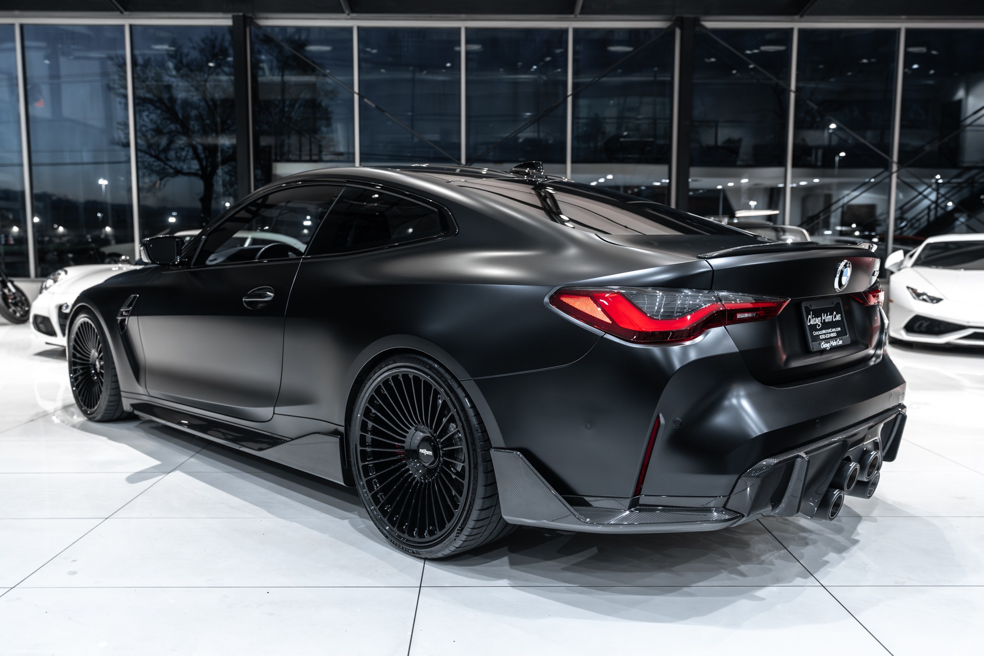 Used 2022 BMW M4 Competition xDrive KITH Edition SEMA Build! TONS of Carbon! Rotiform Wheels For ...