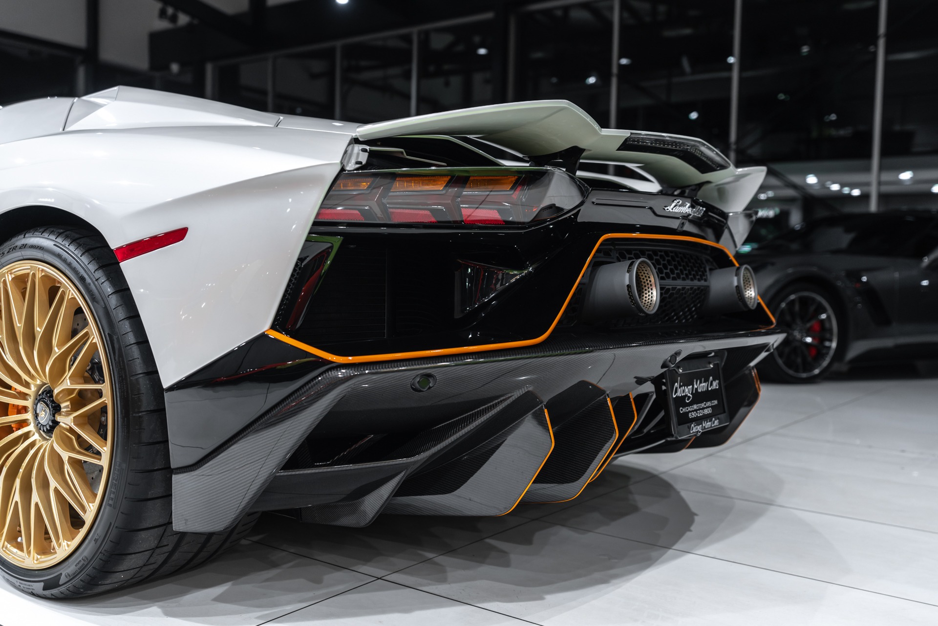 Gold Lamborghini 2022