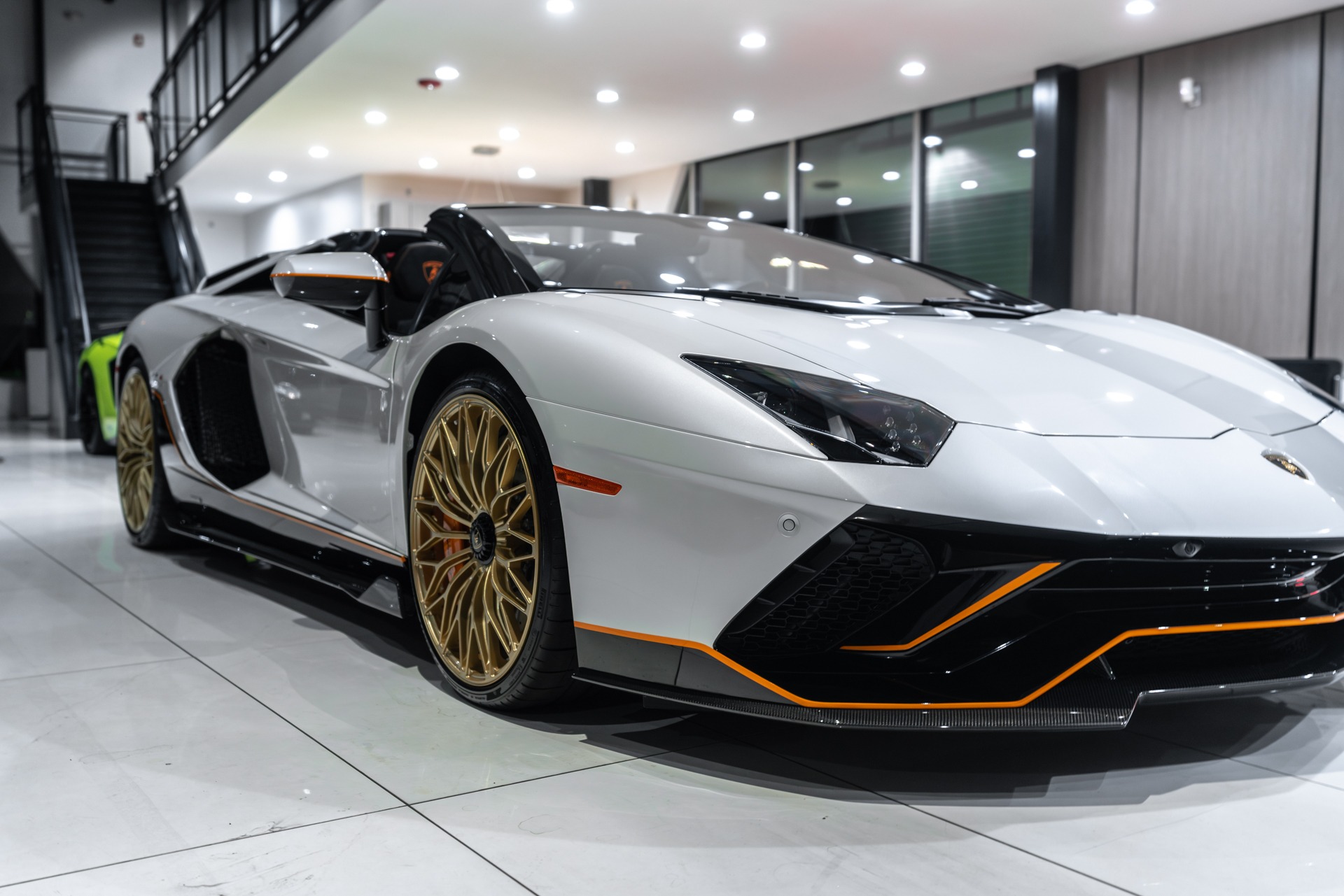 Gold Lamborghini 2022