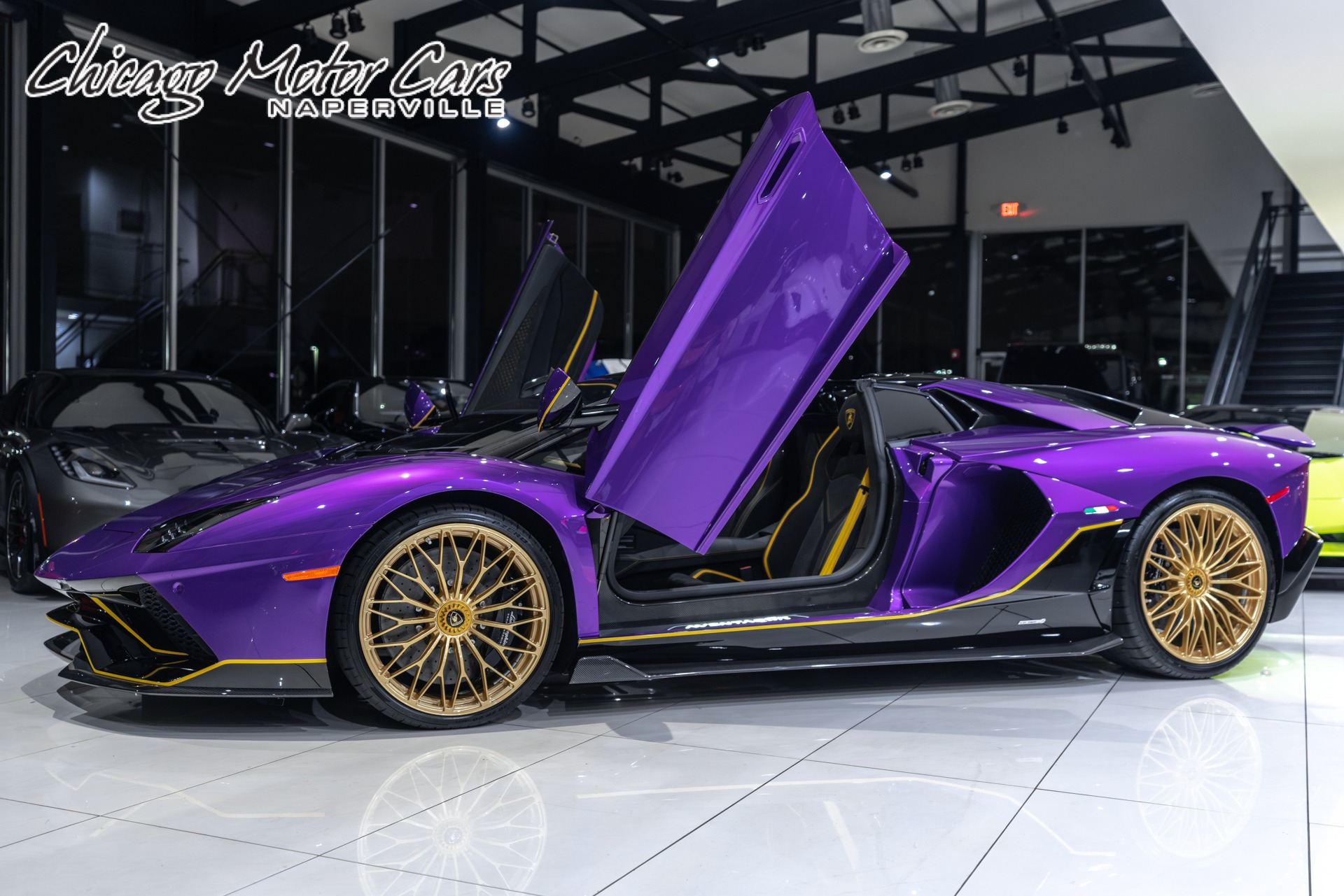 2022 Lamborghini Aventador Matte Black