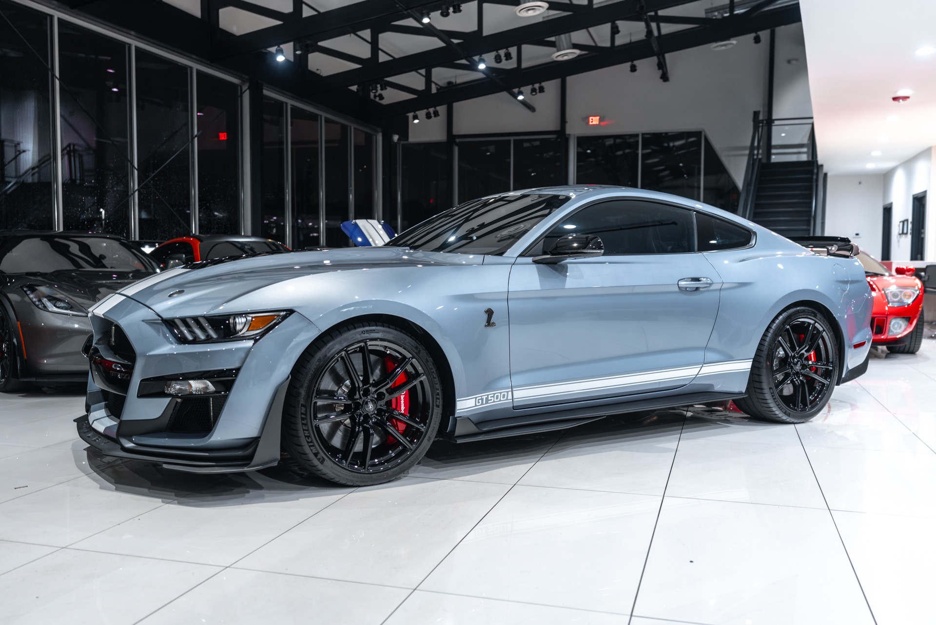 Matte Grey Mustang