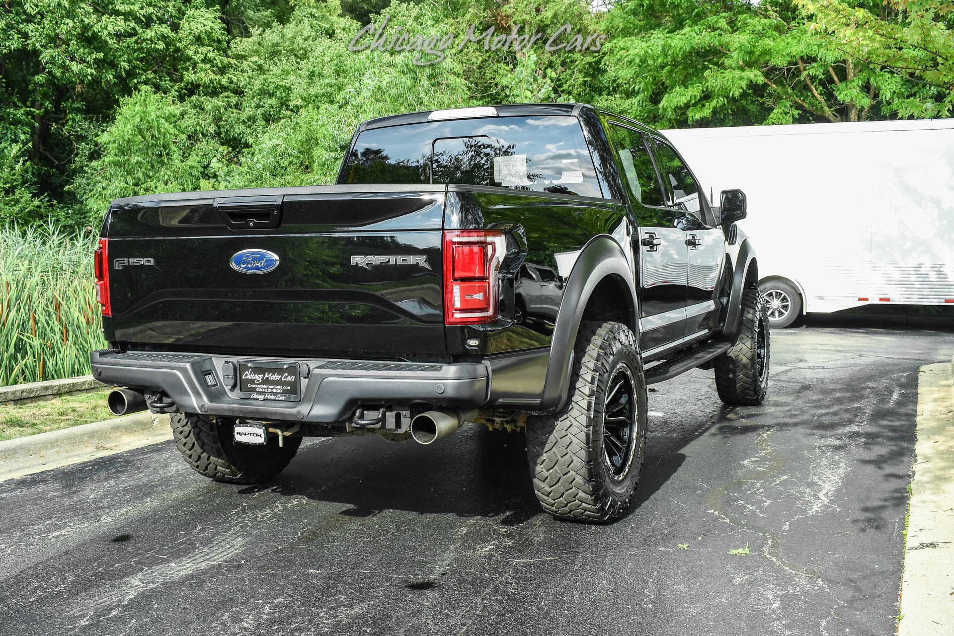 Black Ford Raptor Lifted
