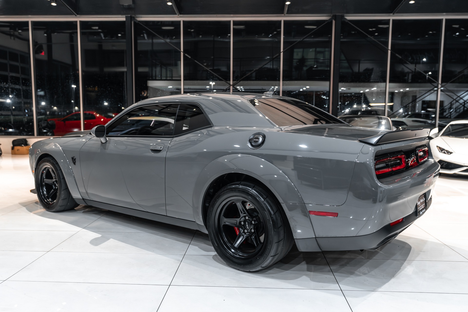 Used 2018 Dodge Challenger SRT Demon! Only 341 Miles! Destroyer Grey ...