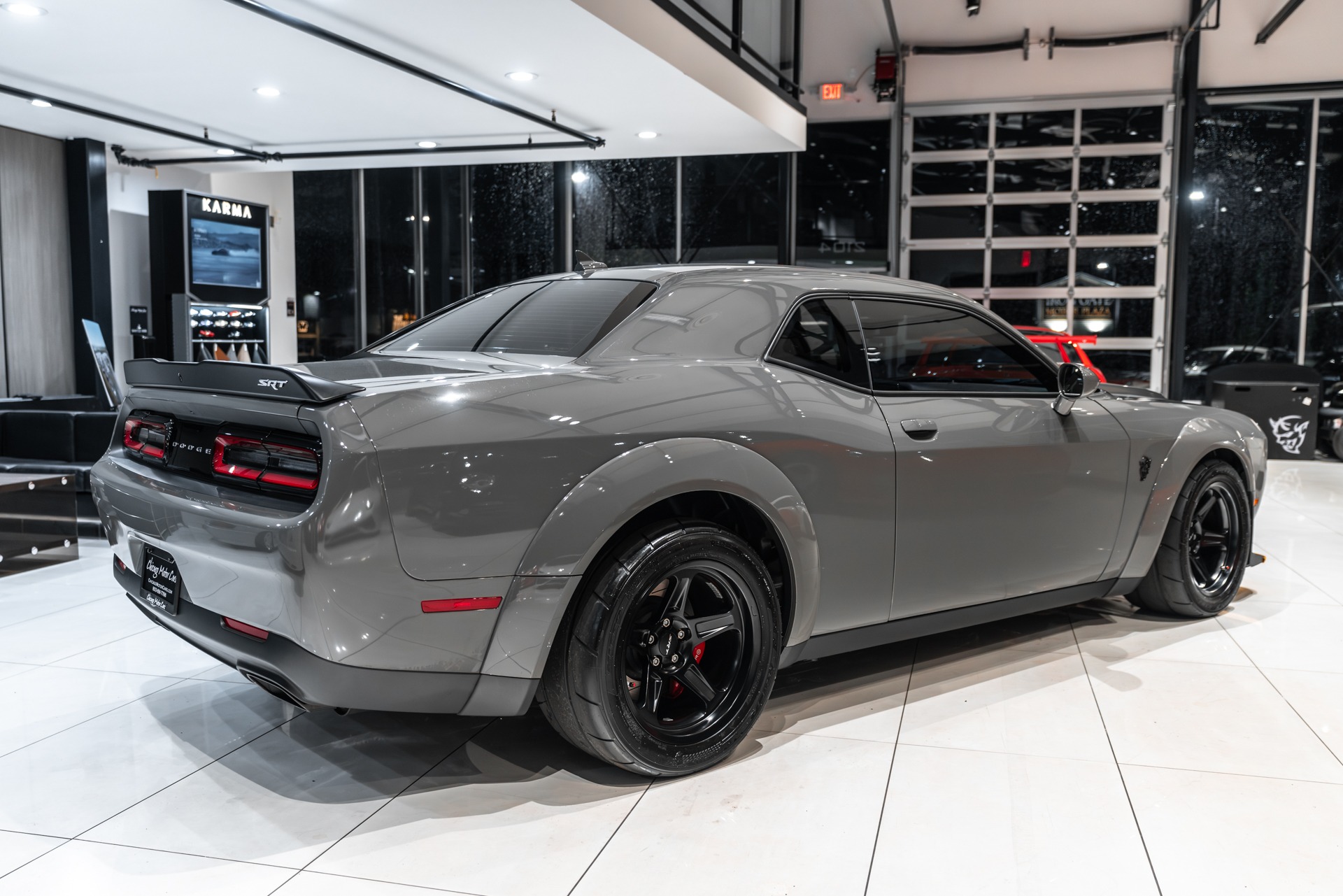 Used 2018 Dodge Challenger SRT Demon! Only 341 Miles! Destroyer Grey ...