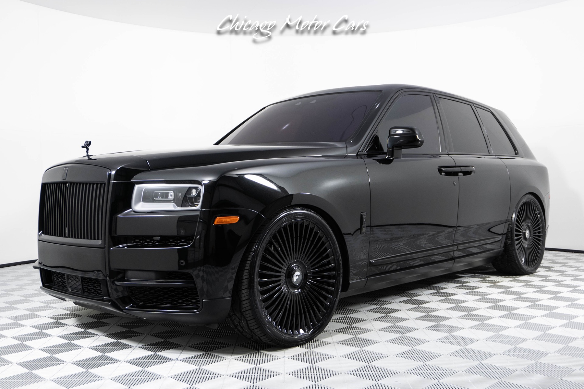 Used 2019 Rolls-Royce Cullinan Blackout Package! 24 inch Forgiato ...