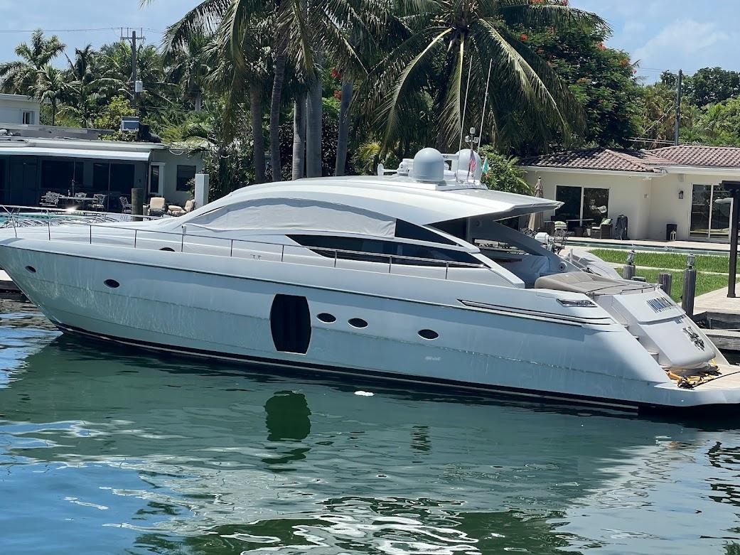 Used 2012 Pershing 64 X All Services Completed Bottom Recently Painted ...