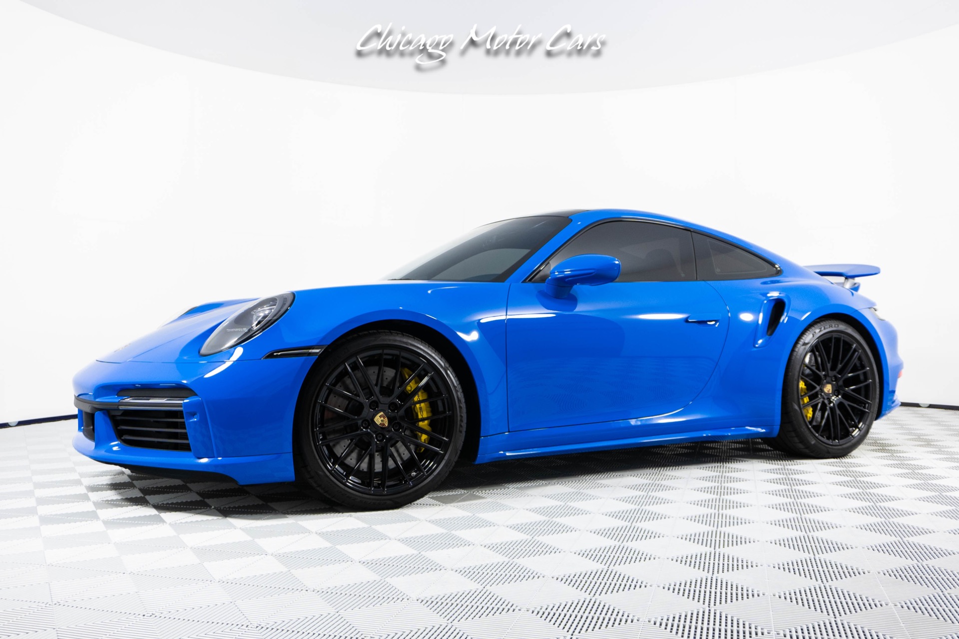 Used 2022 Porsche 911 Turbo Coupe Pano Sunroof! RARE Shark Blue! ONLY ...