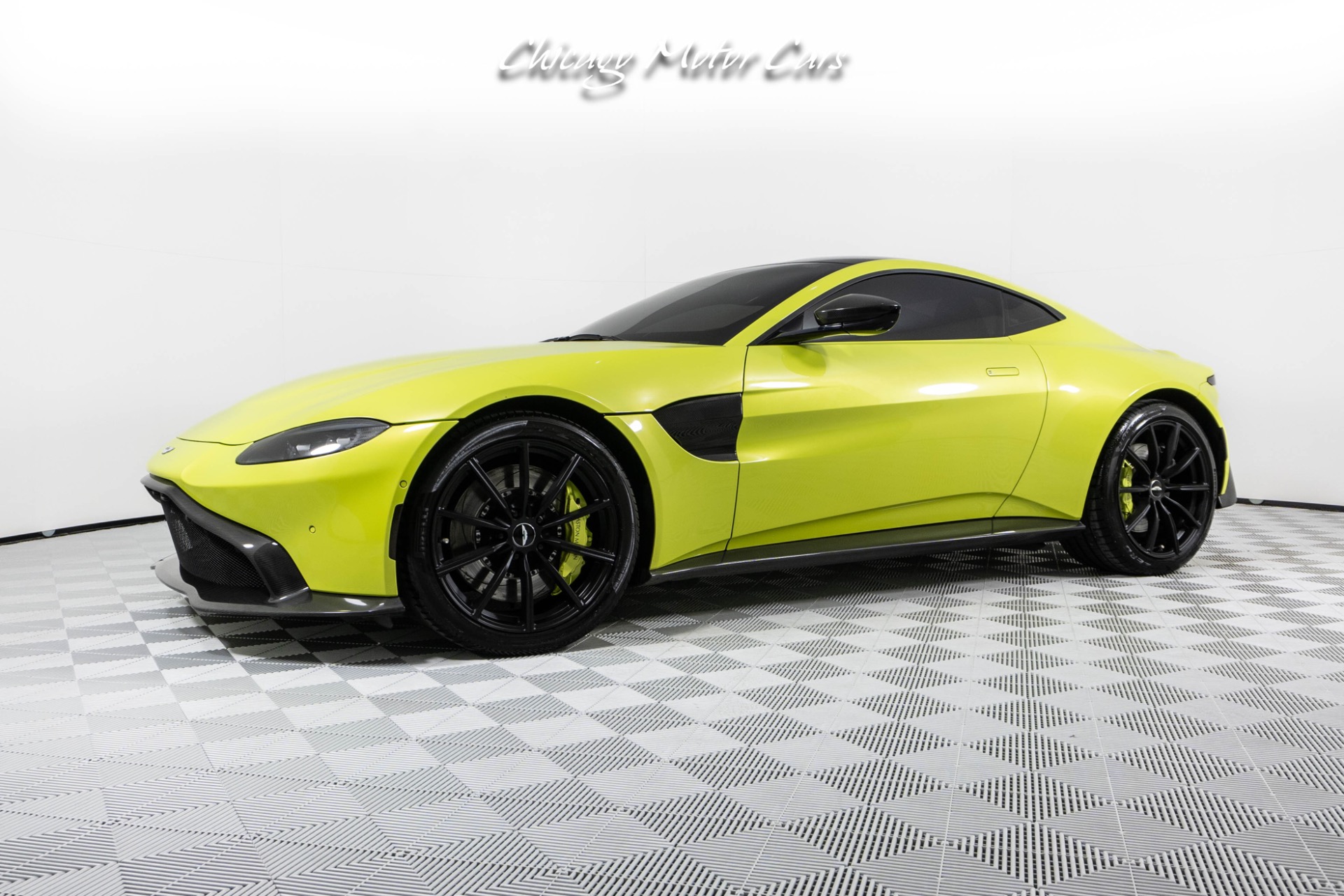 Used 2019 Aston Martin Vantage AML Lime Essence Paint! Carbon Fiber ...