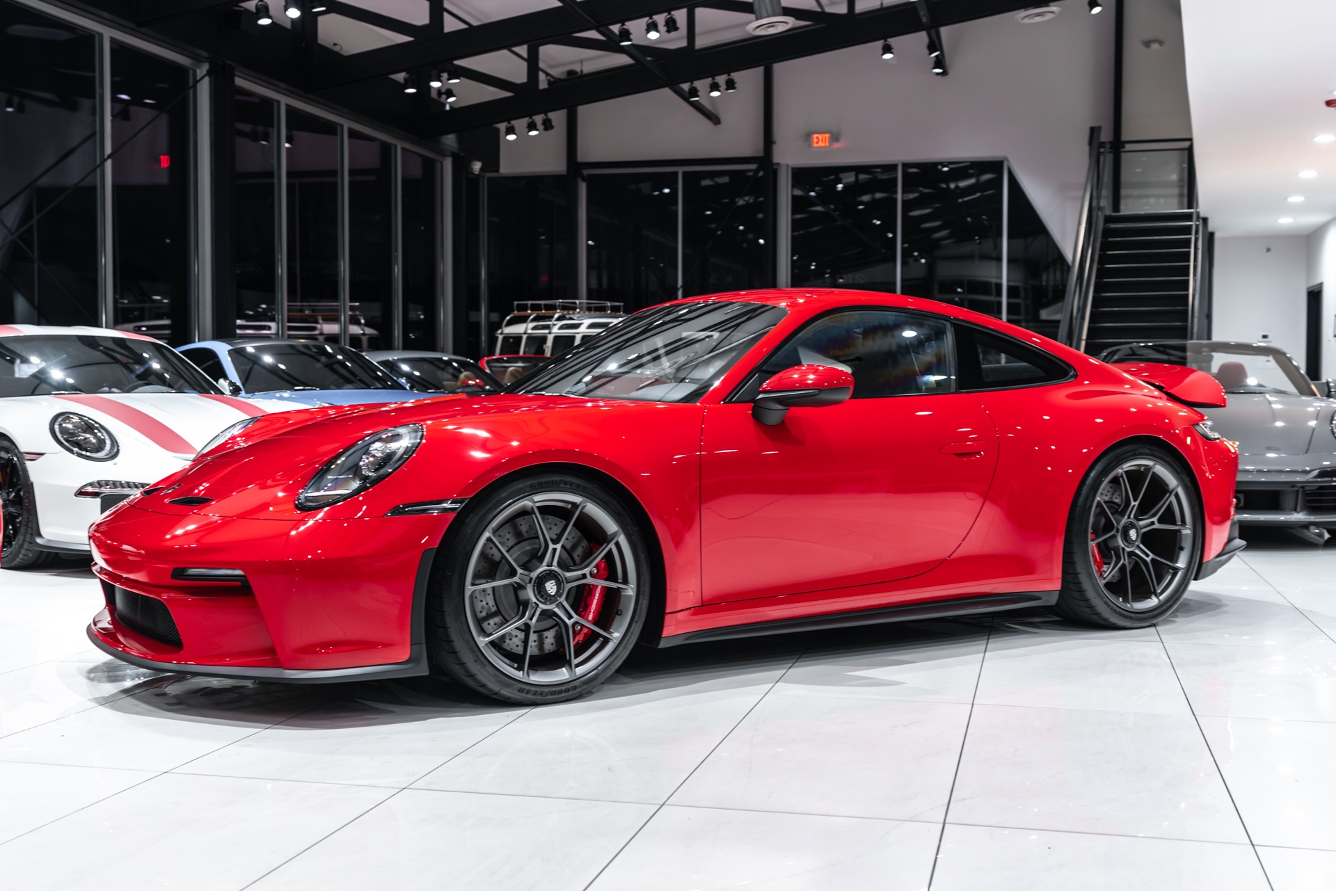 Porsche Red Car