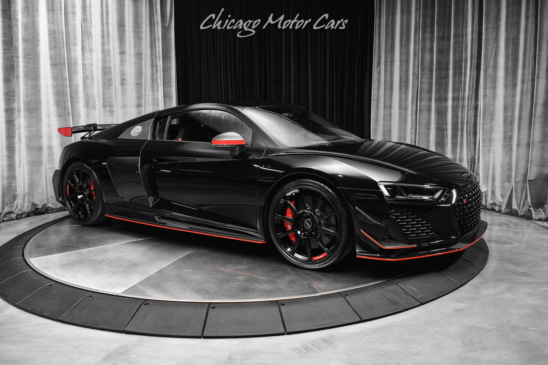 Audi R8 Matte Black Interior
