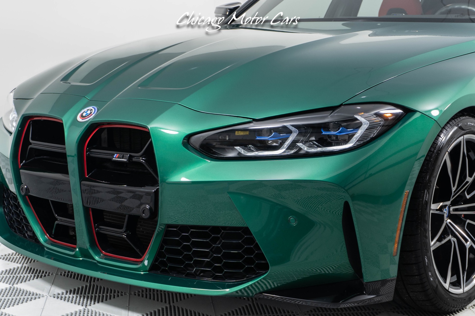 Used 2023 BMW M3 Competition xDrive Isle of Man Green! Fiona Red ...