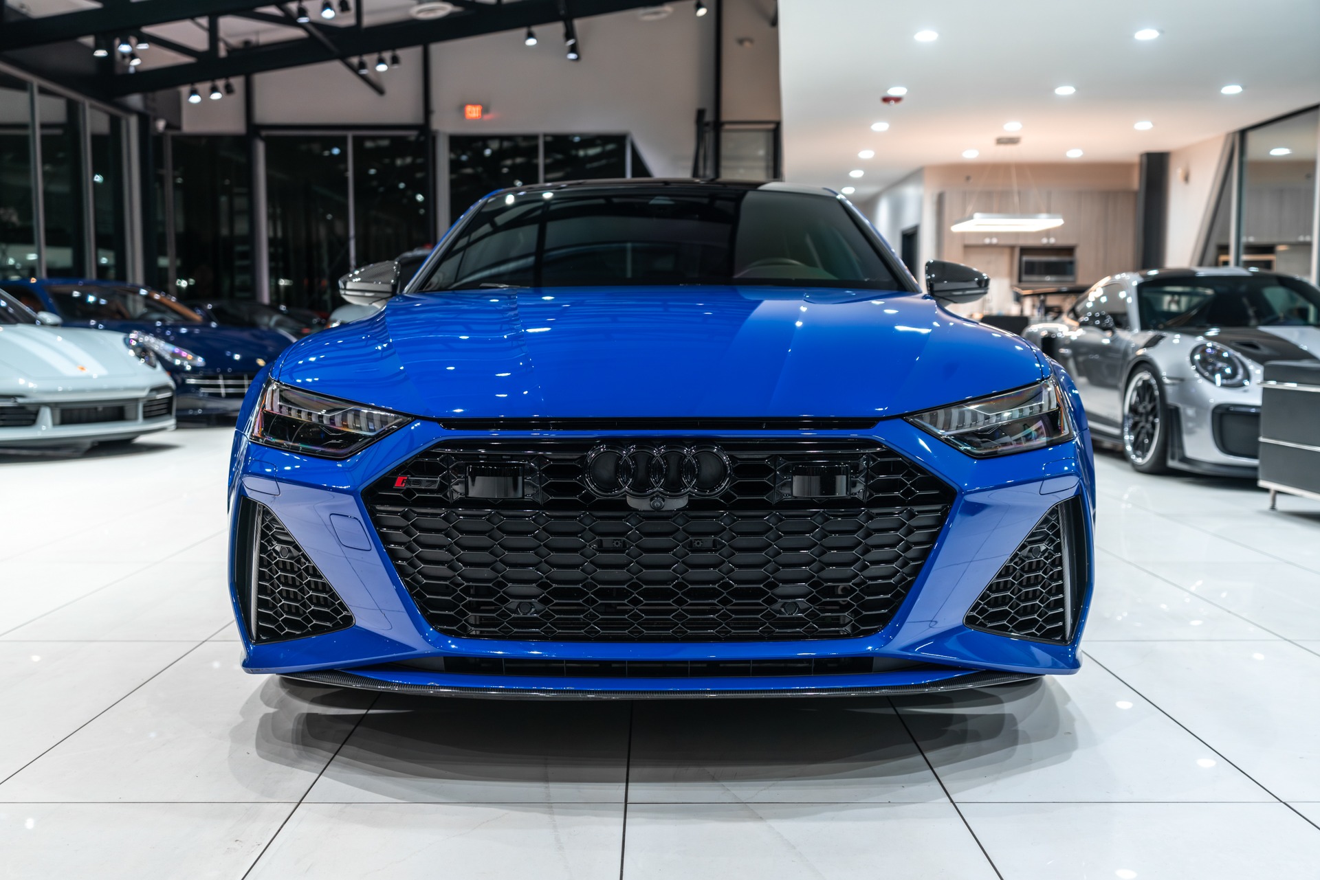 Audi Rs7 Blue Color