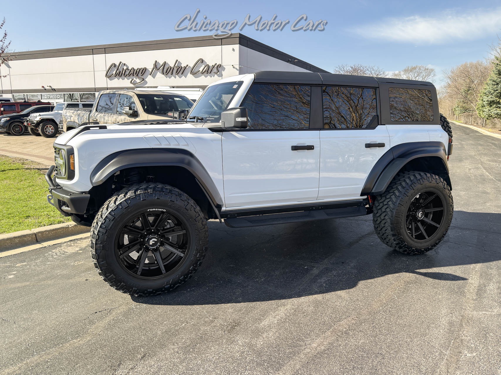 Used 2023 Ford Bronco Raptor Only 5300 Miles Forgiato Wheels Carbon ...