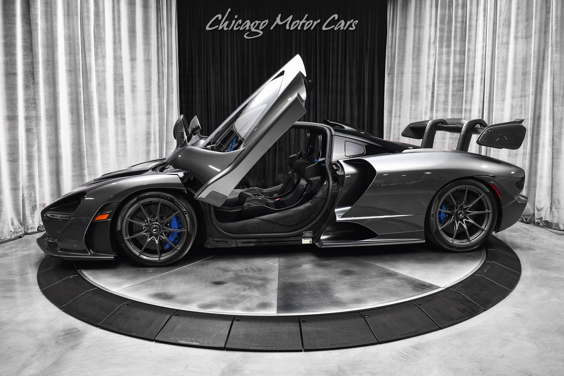 Used 2019 McLaren Senna Chassis #197 of 500 Only 700 Miles Paris Blue ...