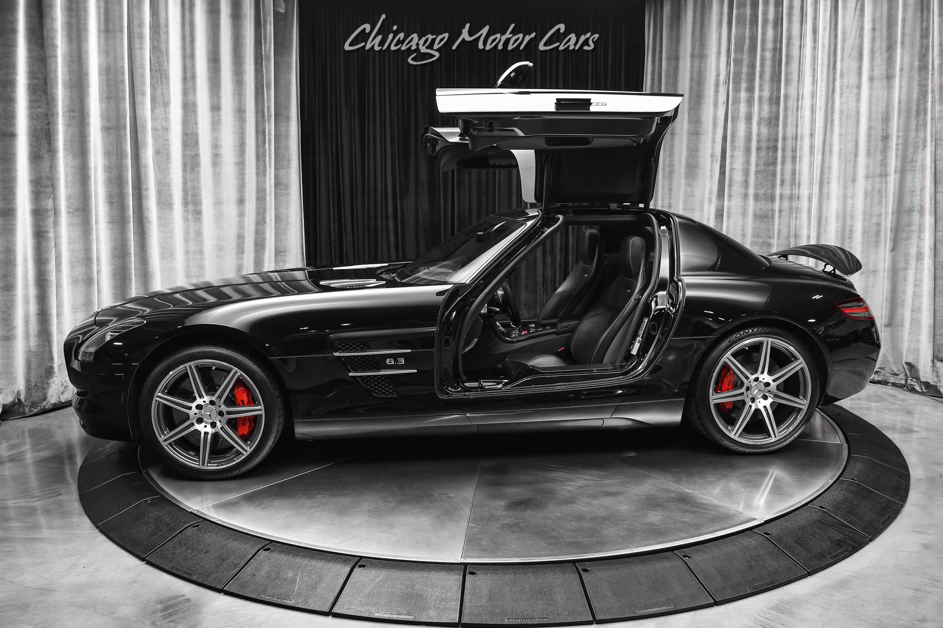 Used 2012 Mercedes-Benz SLS AMG Gullwing Obsidian Black Metallic Carbon ...