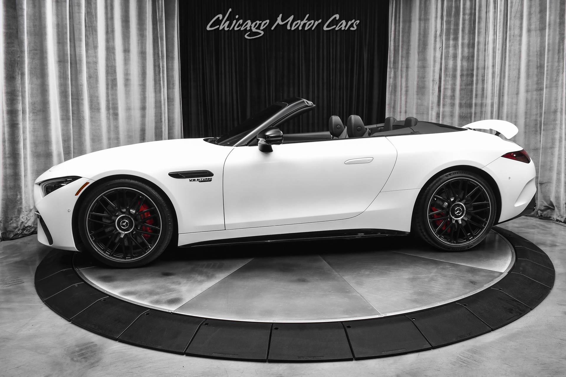 Used 2022 Mercedes-Benz SL63 AMG Performance Line! Satin White Wrap ...