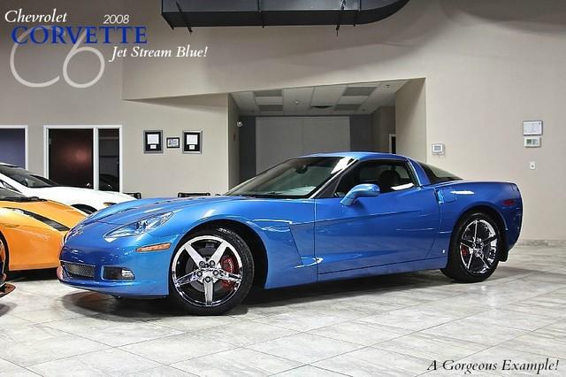 2008 Corvette Jetstream Blue Jetstream Blue 2008 Chevrolet Corvette