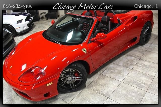 2003 Ferrari 360 Spider Red