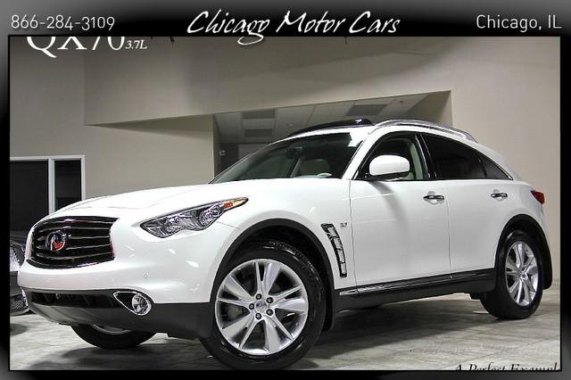 New 2014 Infiniti QX70 For Sale (Sold) | Chicago Motor Cars Stock #C9870