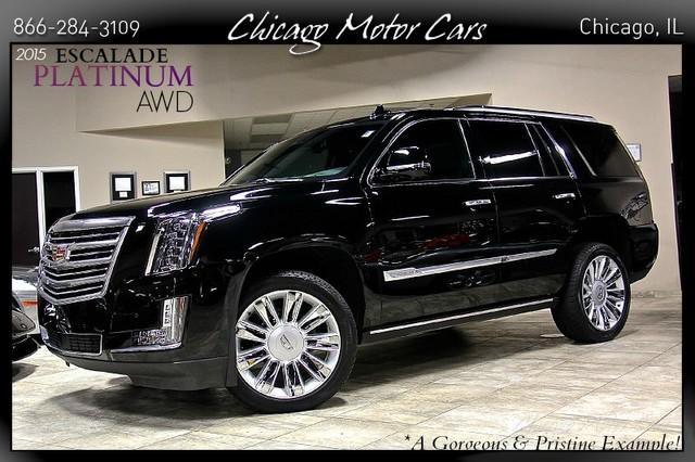 Used 2015 Cadillac Escalade Platinum Edition AWD For Sale (Sold ...