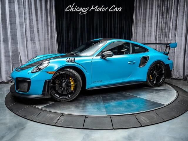 Used 2018 Porsche 911 GT2 RS Weissach **Miami Blue** 78 Miles! For Sale ...