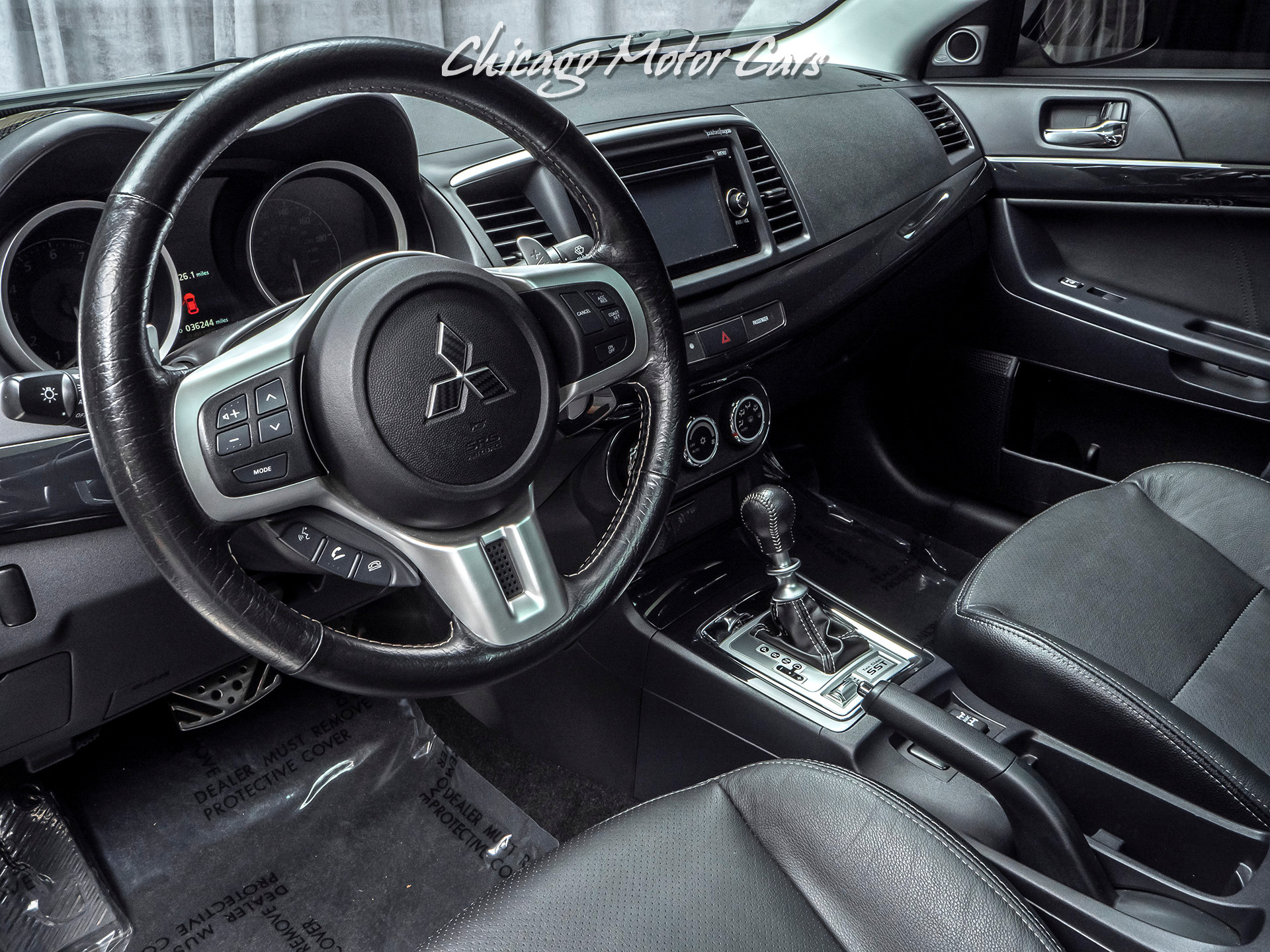 Lancer Evolution Interior