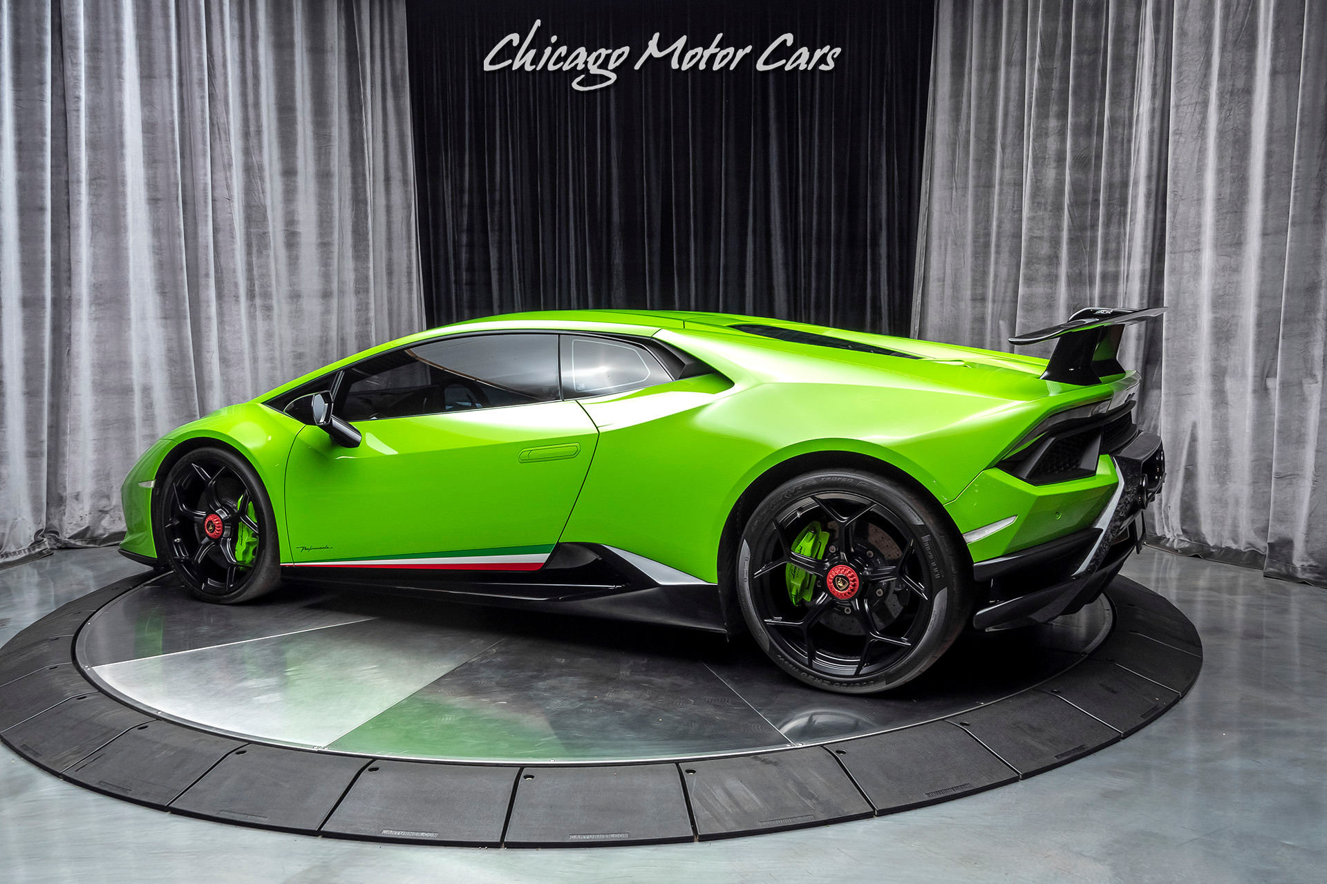 Used 2018 Lamborghini Huracan LP640-4 Performante Coupe Verde Mantis ...