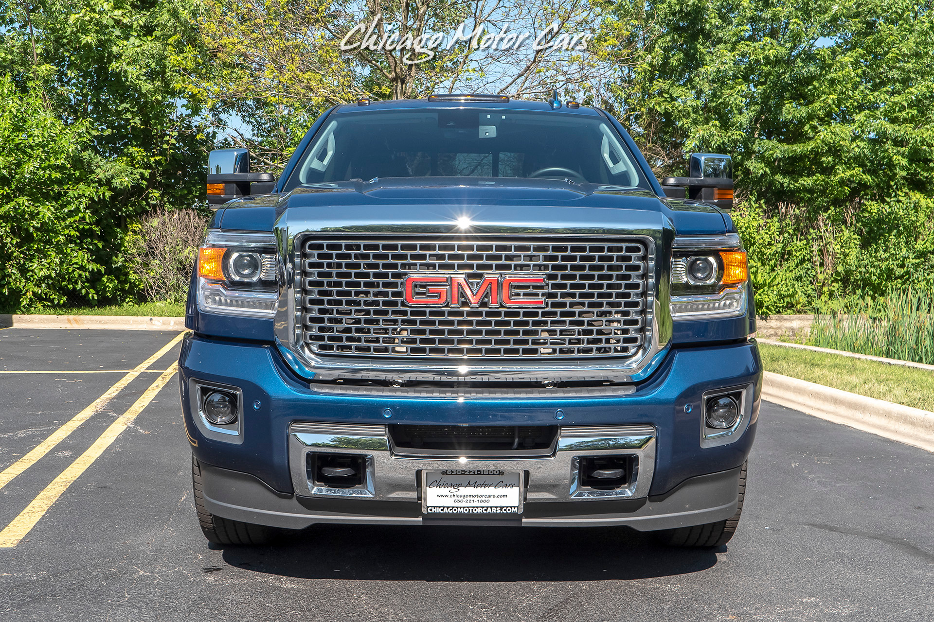 Blue Gmc Duramax