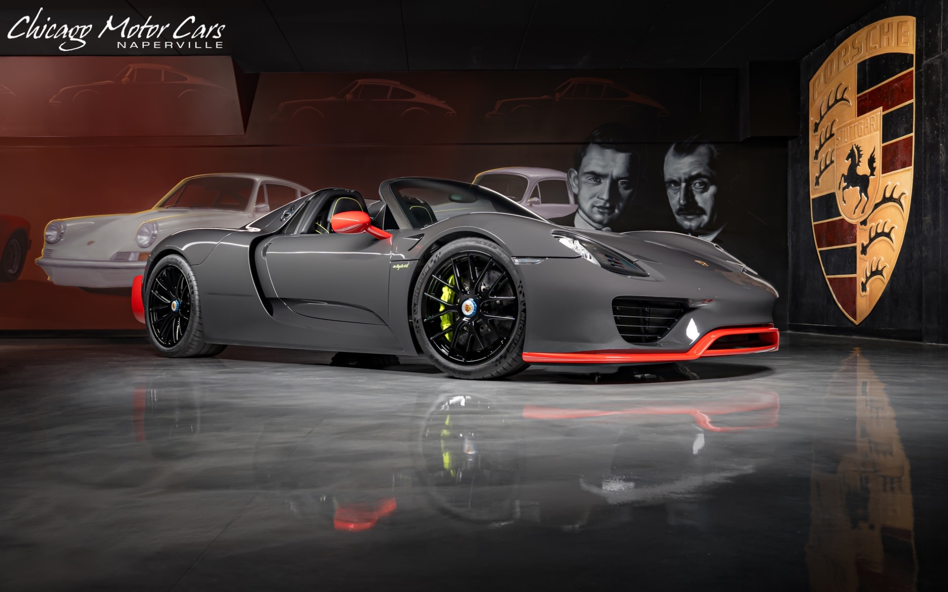 Used 2015 Porsche 918 Spyder Weissach Package PTS Grey Black! Extremely ...
