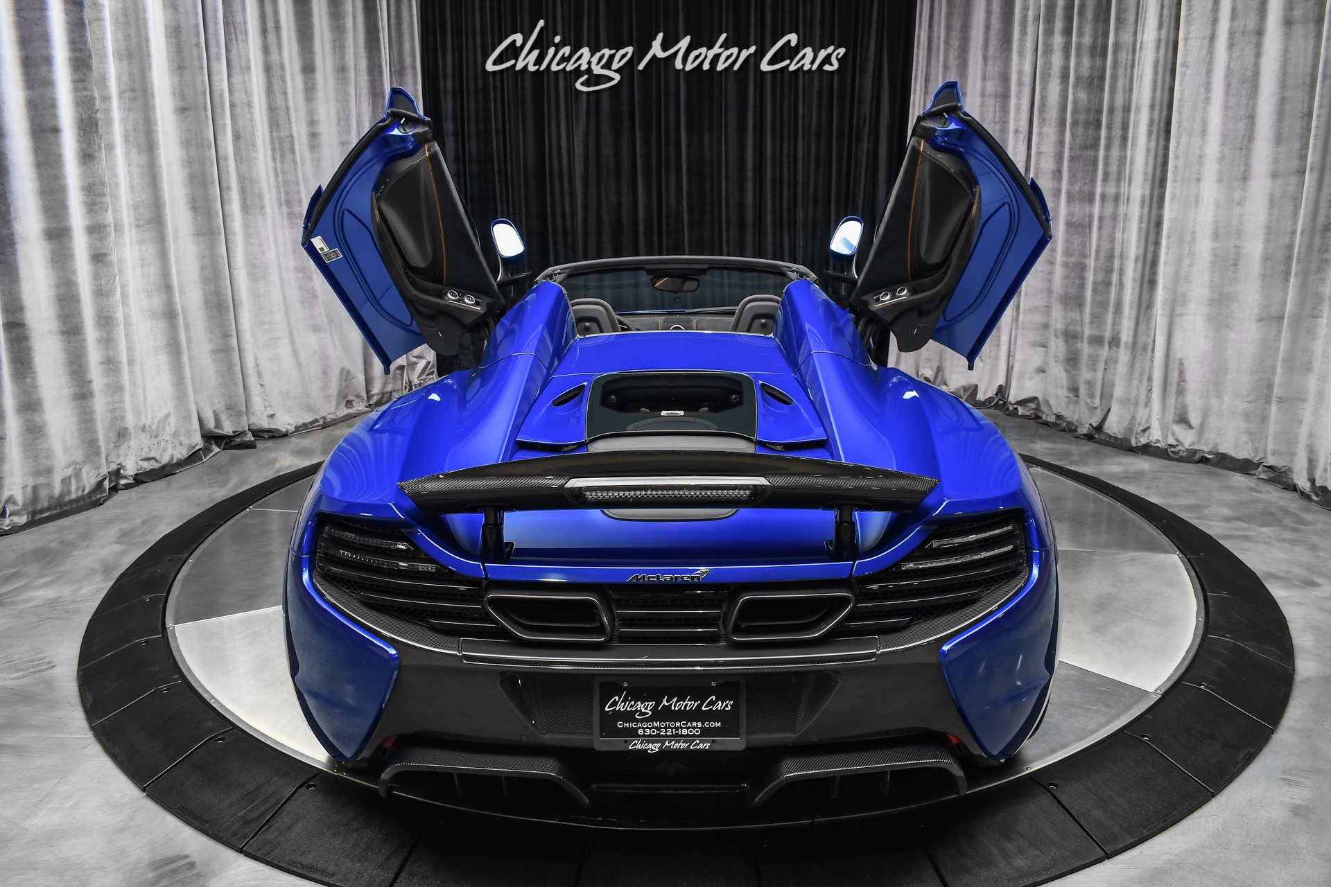 Mclaren 650s Spider Blue