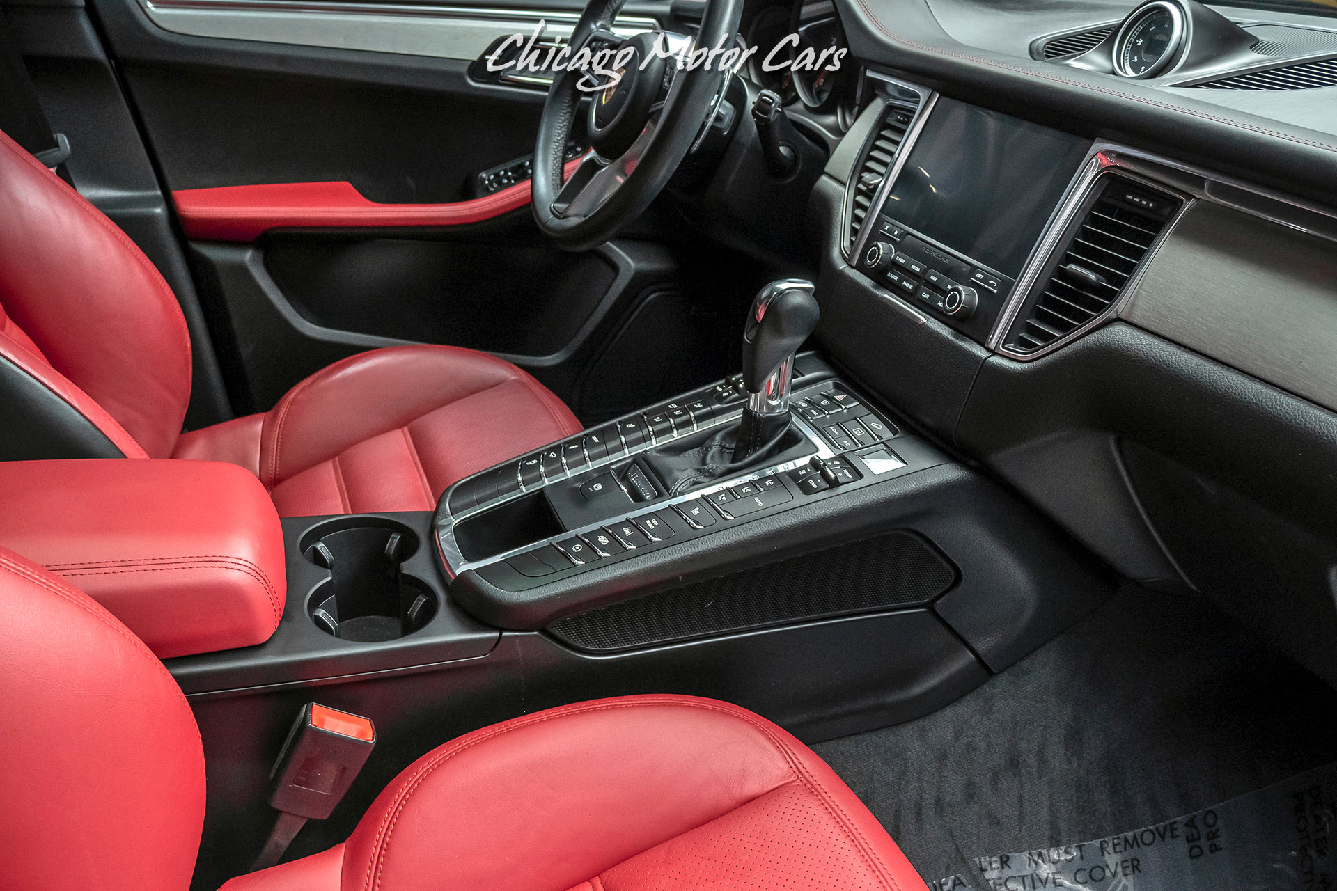 Porsche Macan Red Interior