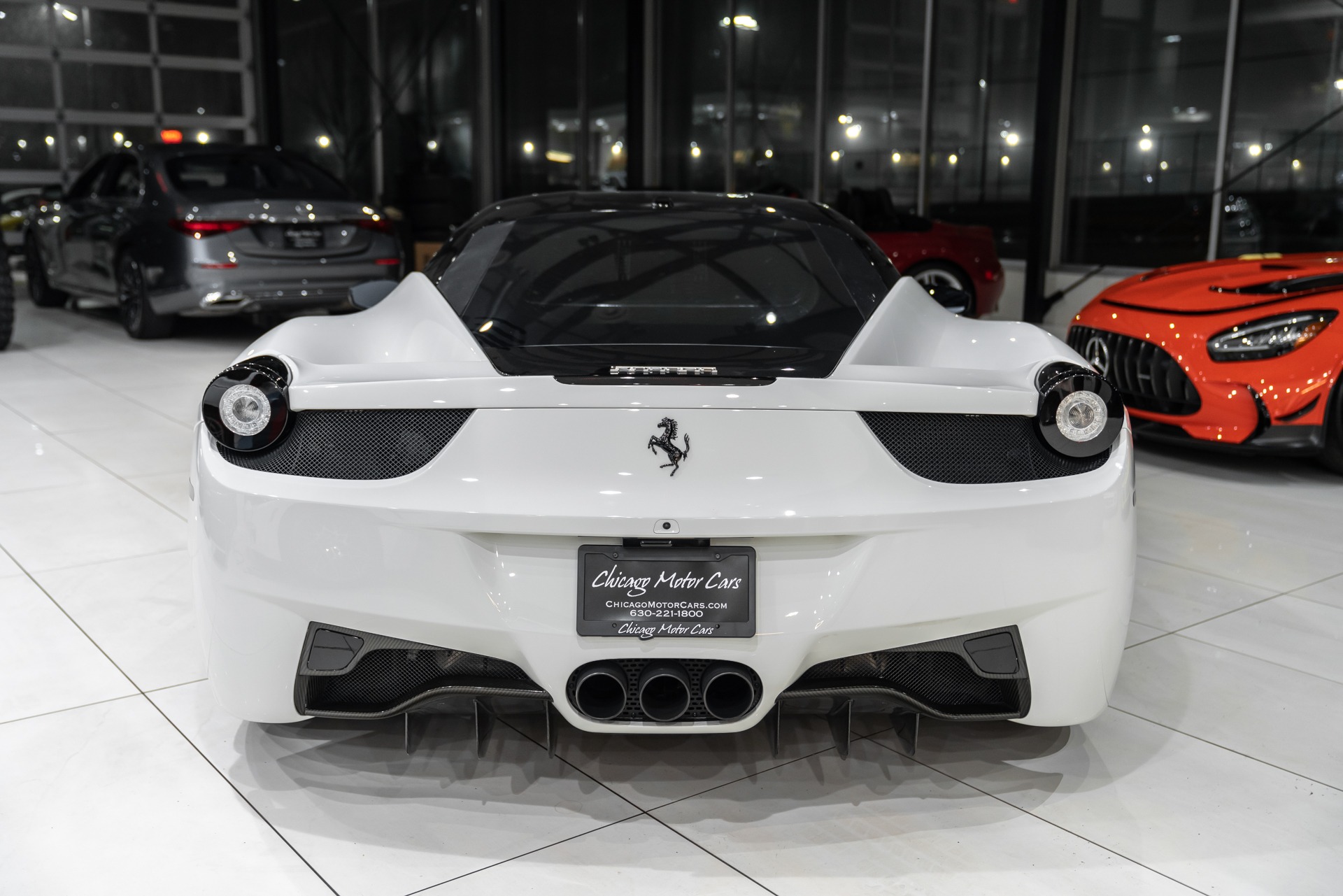 Sports Cars Ferrari White