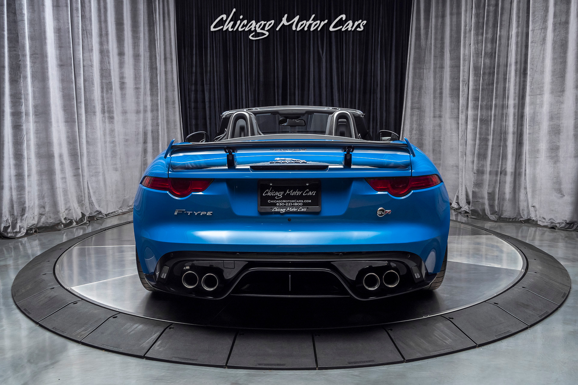 Jaguar F Type Convertible Blue