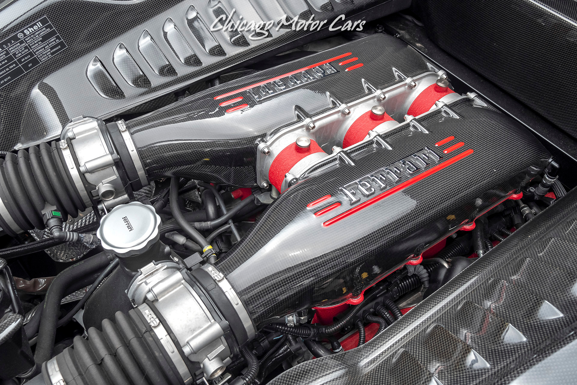 Ferrari 458 Speciale Engine