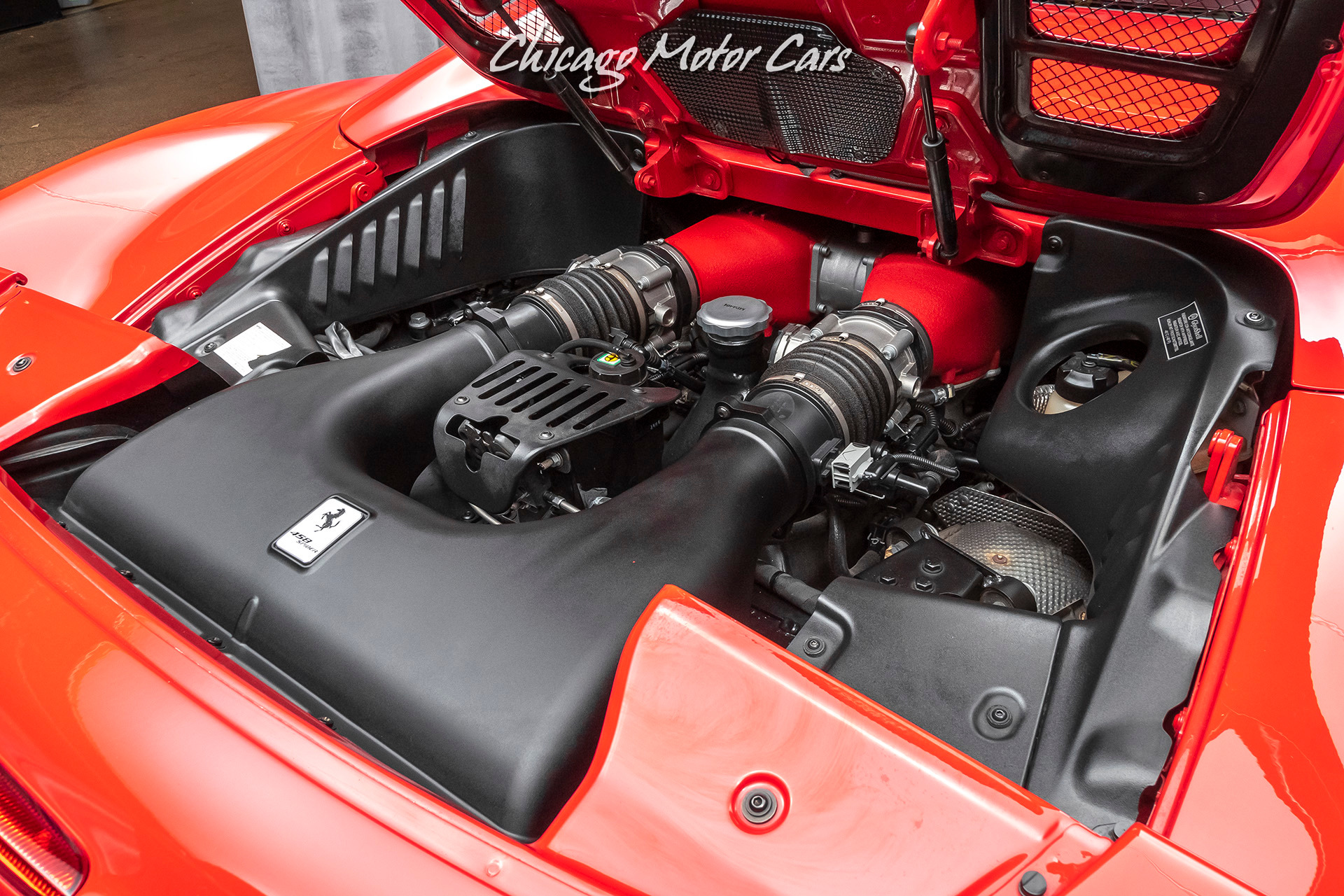 Ferrari 458 Spider Engine