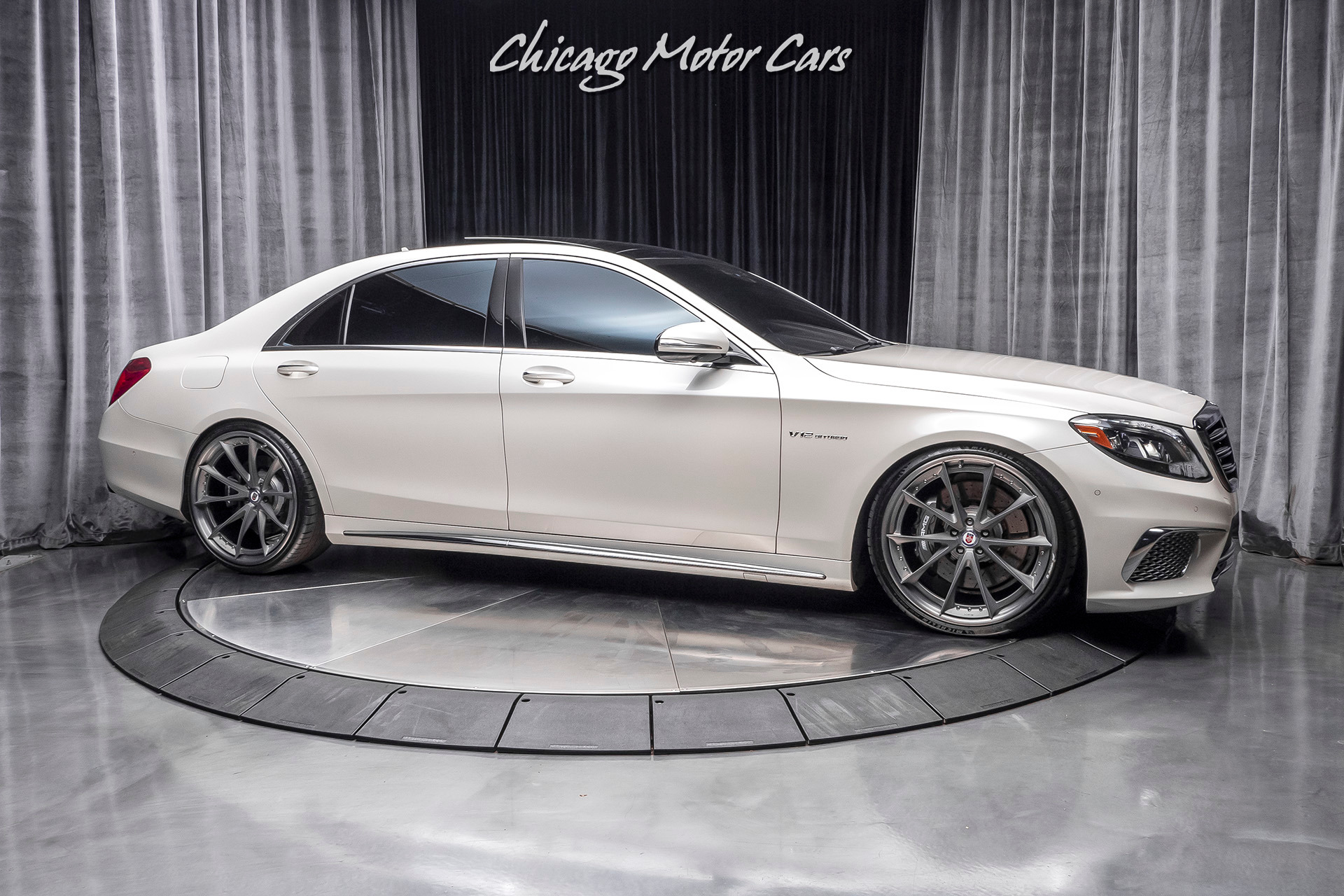 Mercedes Benz S65 Amg With Rims L.A. Wheel Chrome OEM Wheel Experts
