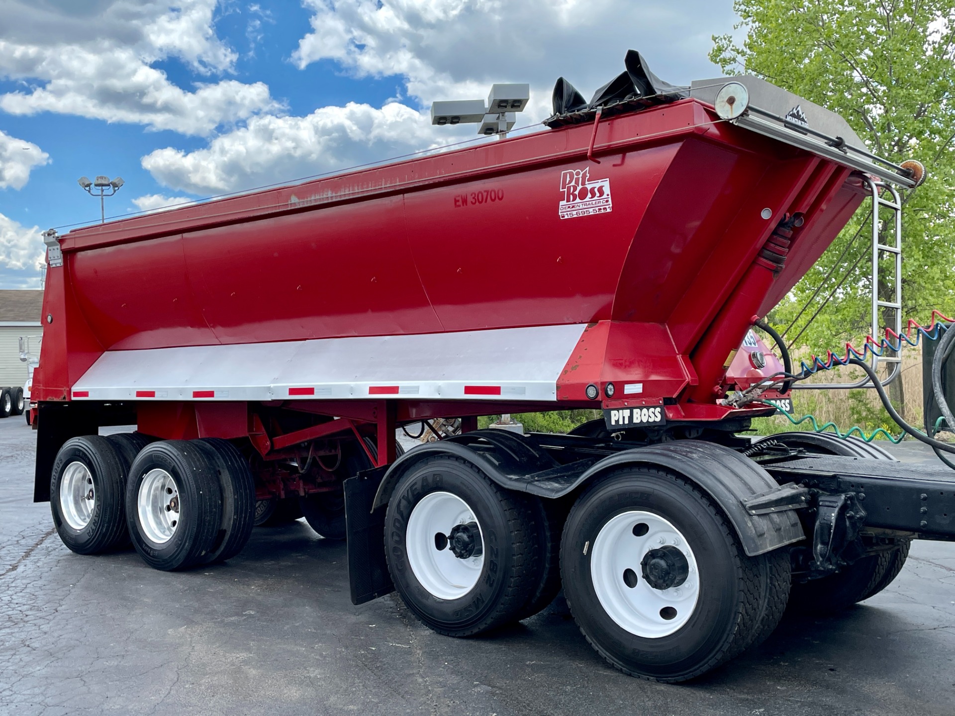 Used 2002 L&M Pit Boss 23 Foot Dump Trailer For Sale (Sold) | Chicago ...