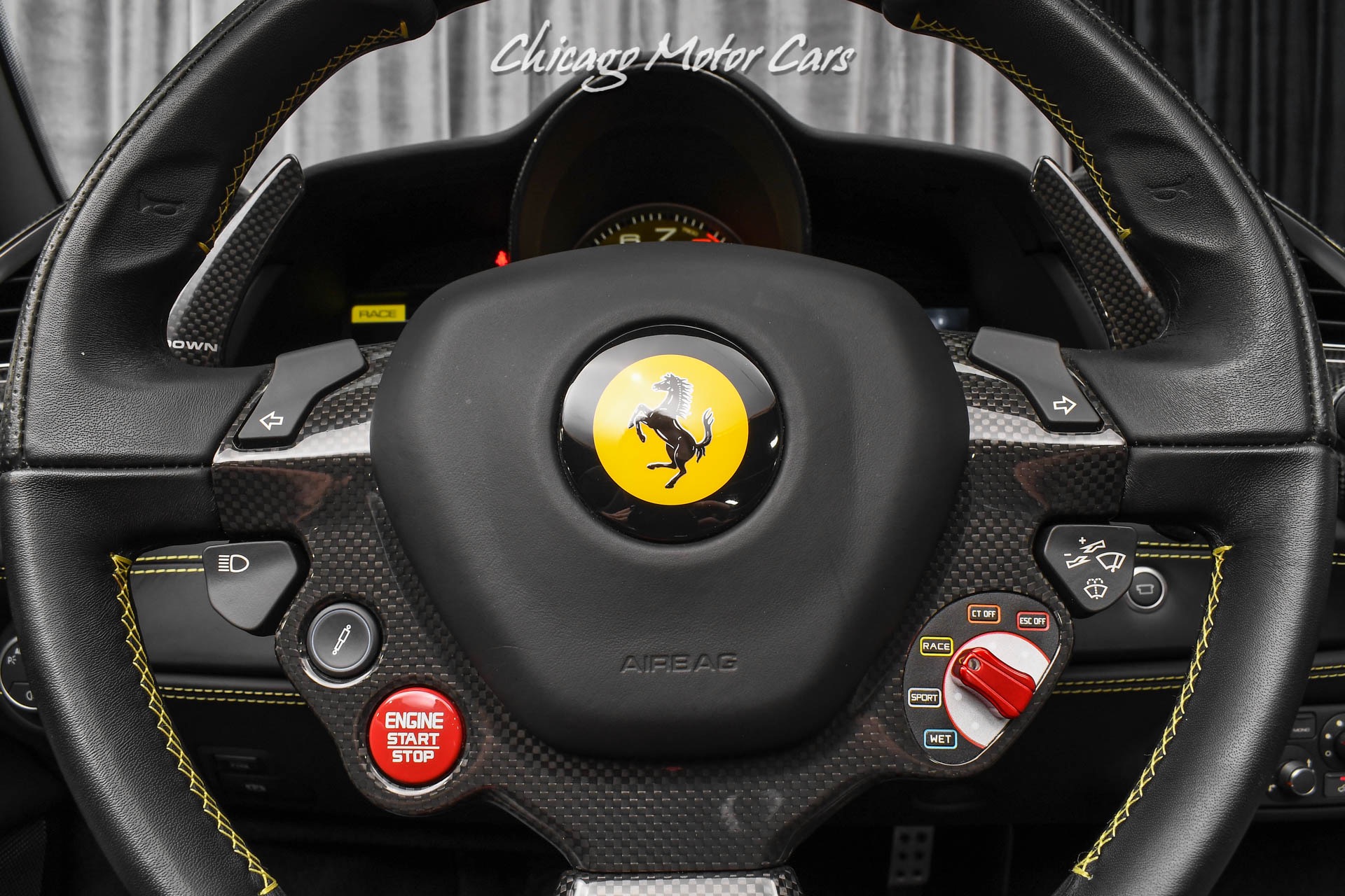 Used 2019 Ferrari 488 Spider Carbon Fiber Race Seats! Carbon Fiber ...