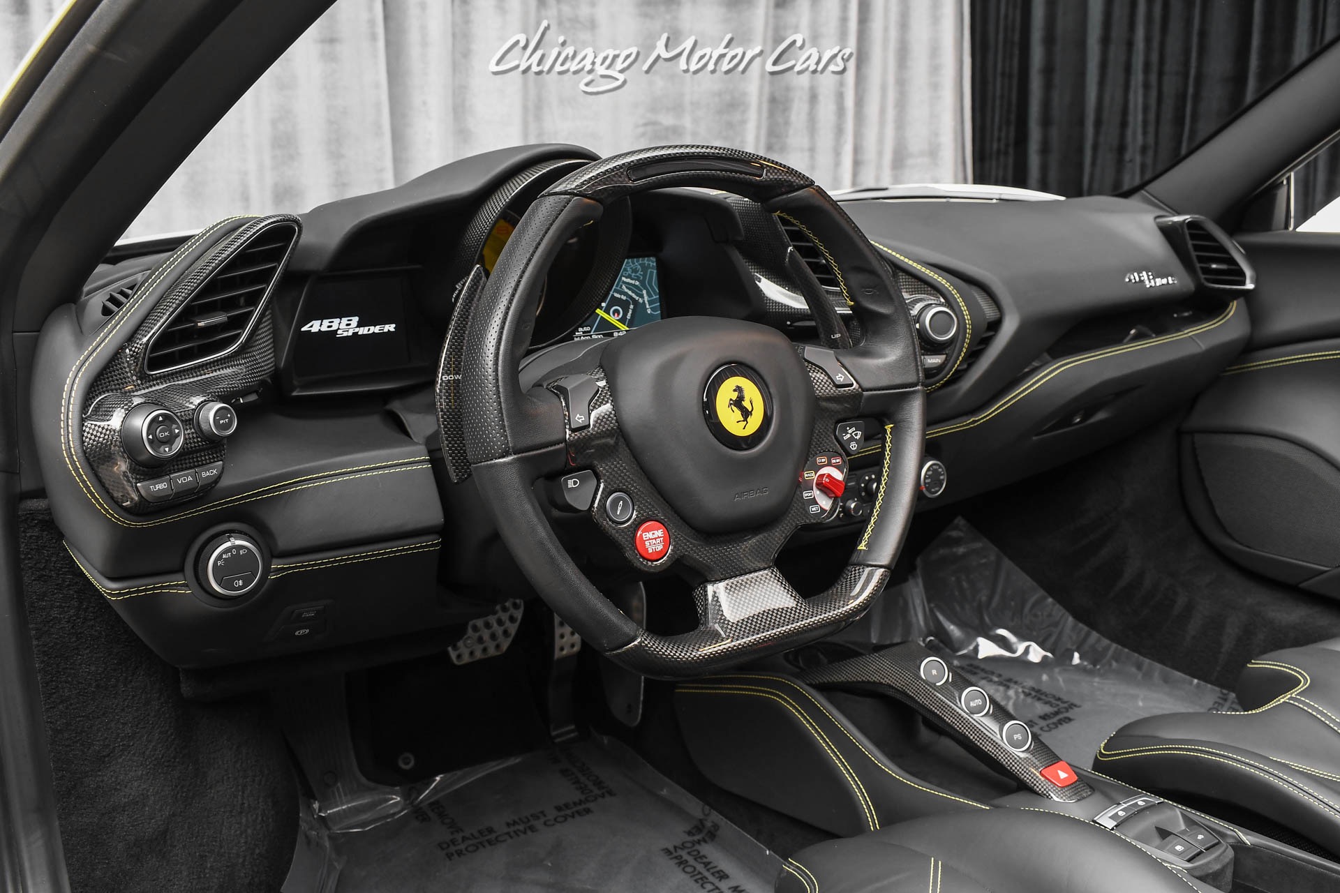 Used 2019 Ferrari 488 Spider Carbon Fiber Race Seats! Carbon Fiber ...