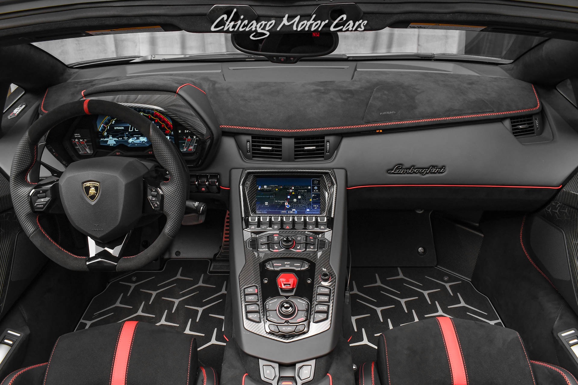 Lamborghini Aventador Interior Wallpaper